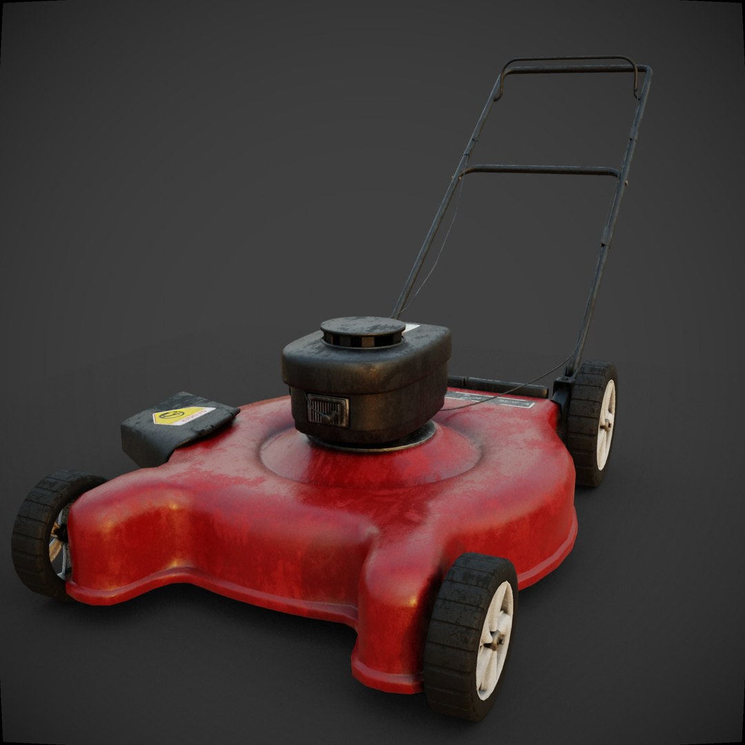 3D Lawn Mower - TurboSquid 1978990