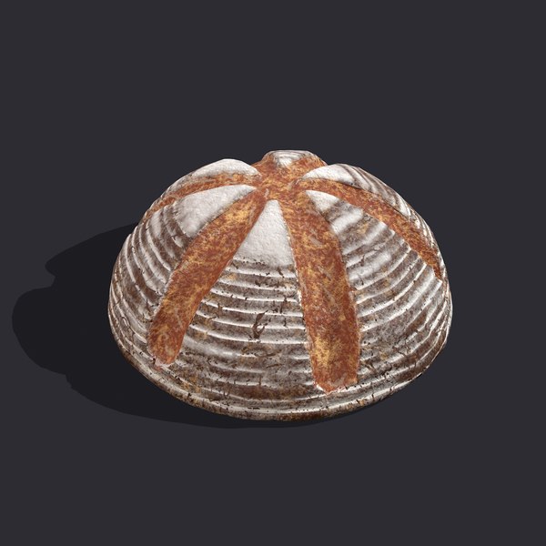 3D bread piece - TurboSquid 1459574