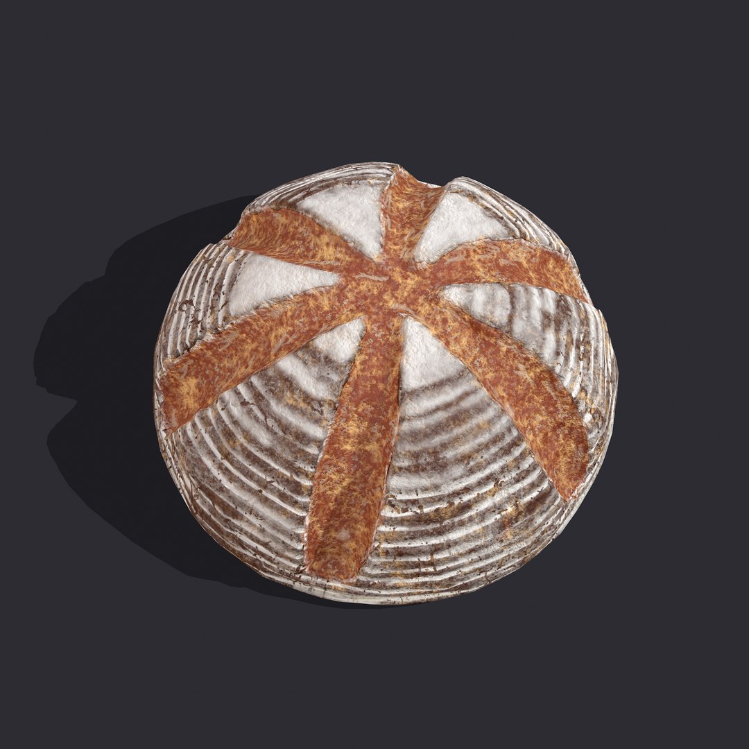 3D Cross Top Bread - TurboSquid 1730576