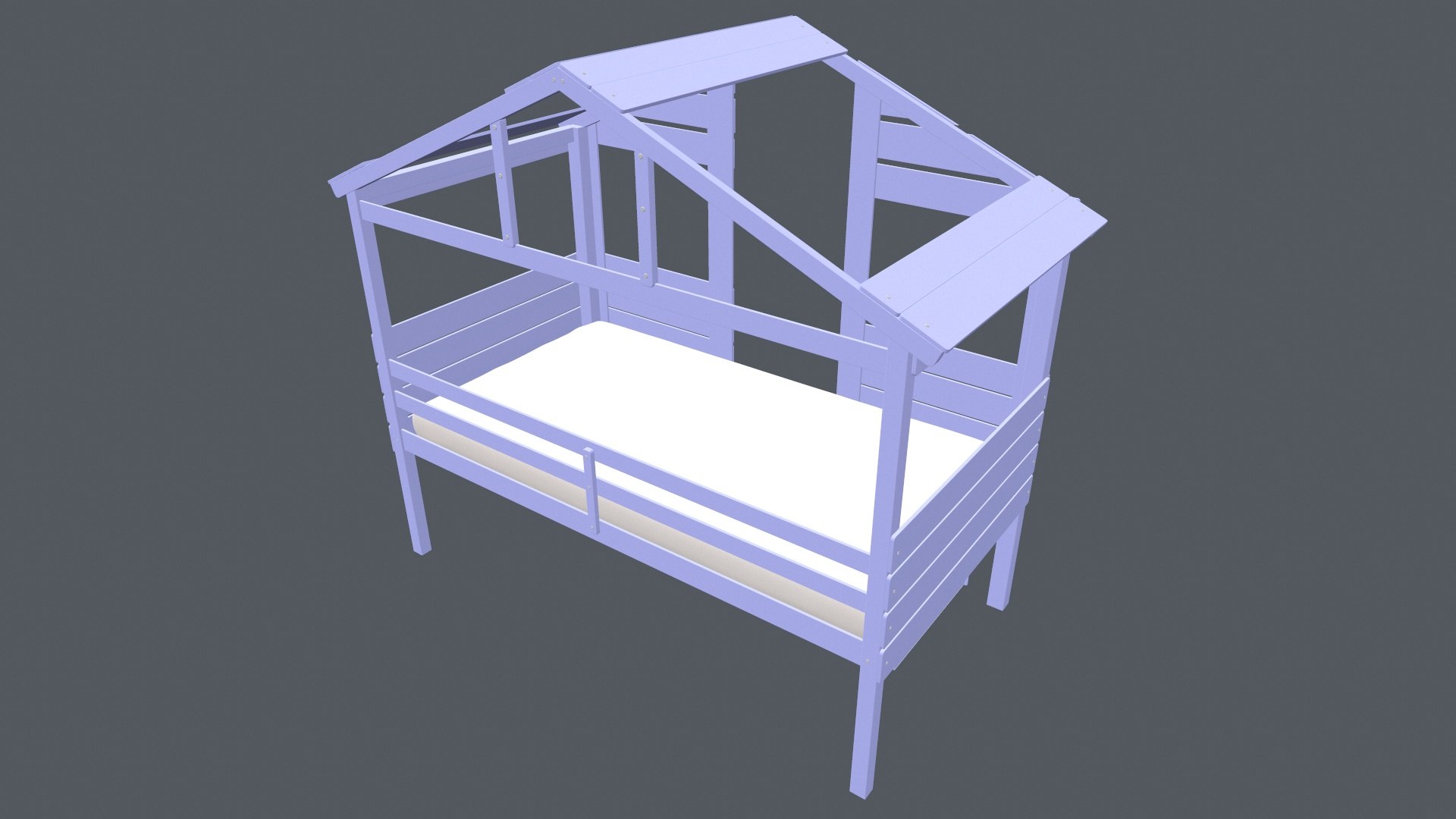 3D Baby Cot 3D Model - TurboSquid 2050154