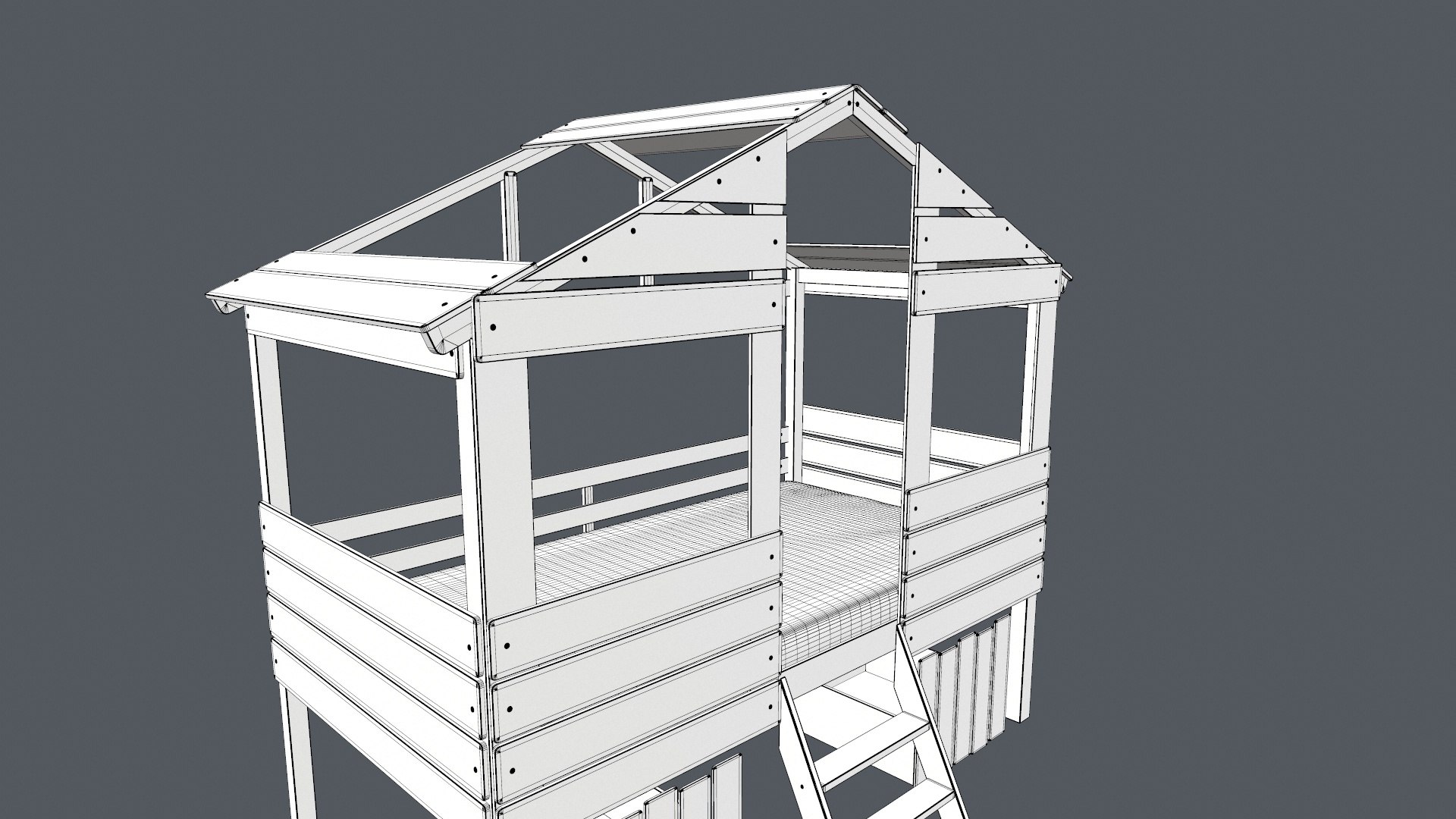 3D Baby Cot 3D Model - TurboSquid 2050154