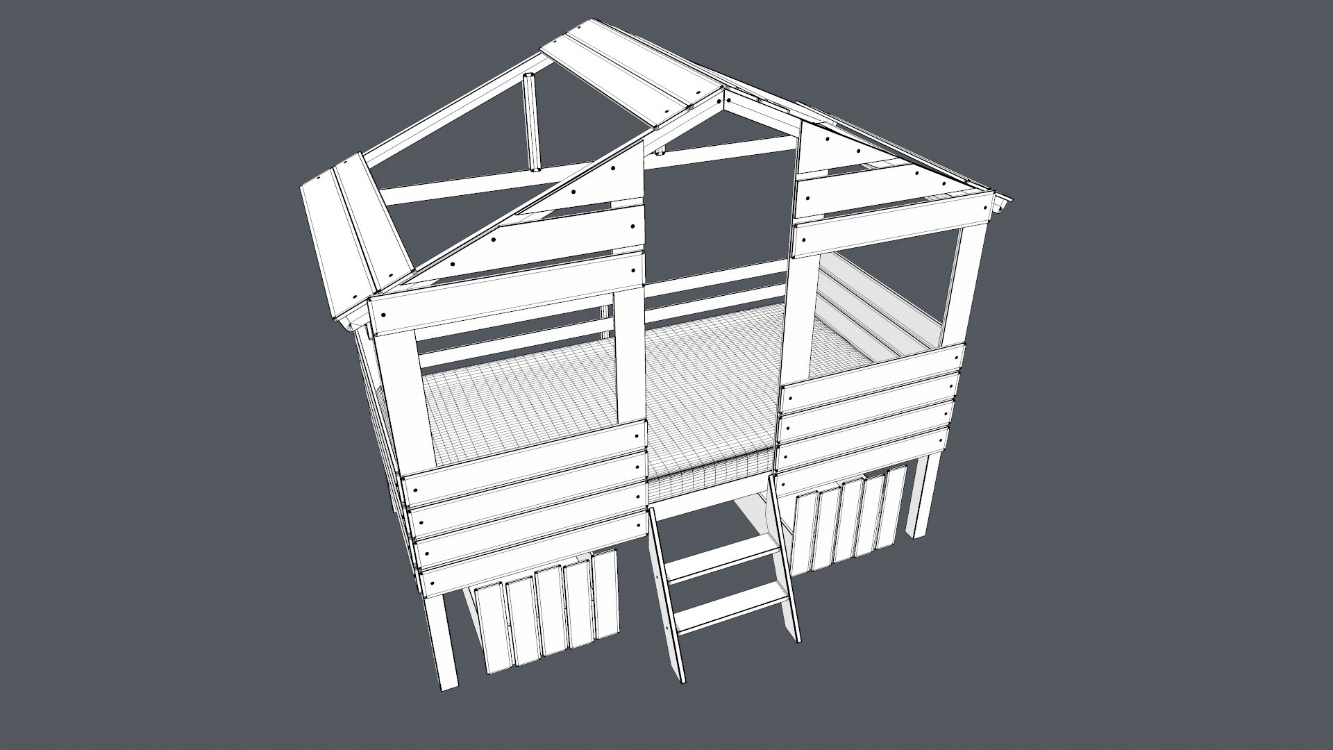 3D Baby Cot 3D Model - TurboSquid 2050154