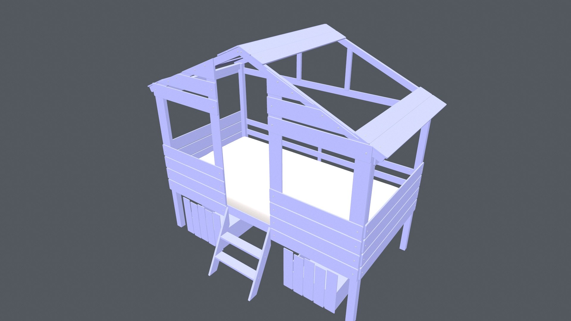 3D Baby Cot 3D Model - TurboSquid 2050154