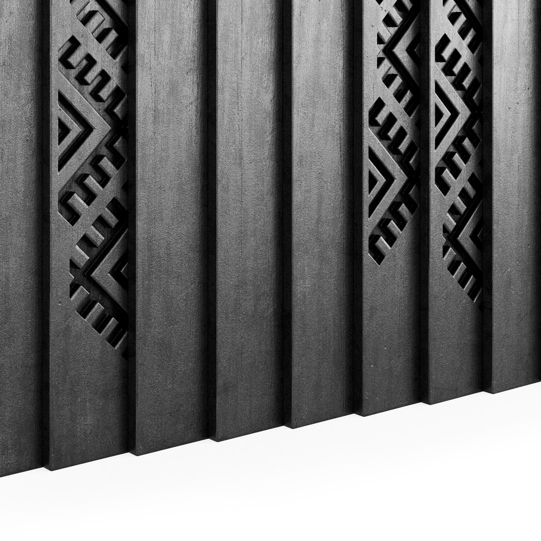 3D Model Ethno Rivne Wall Panels - TurboSquid 2197251