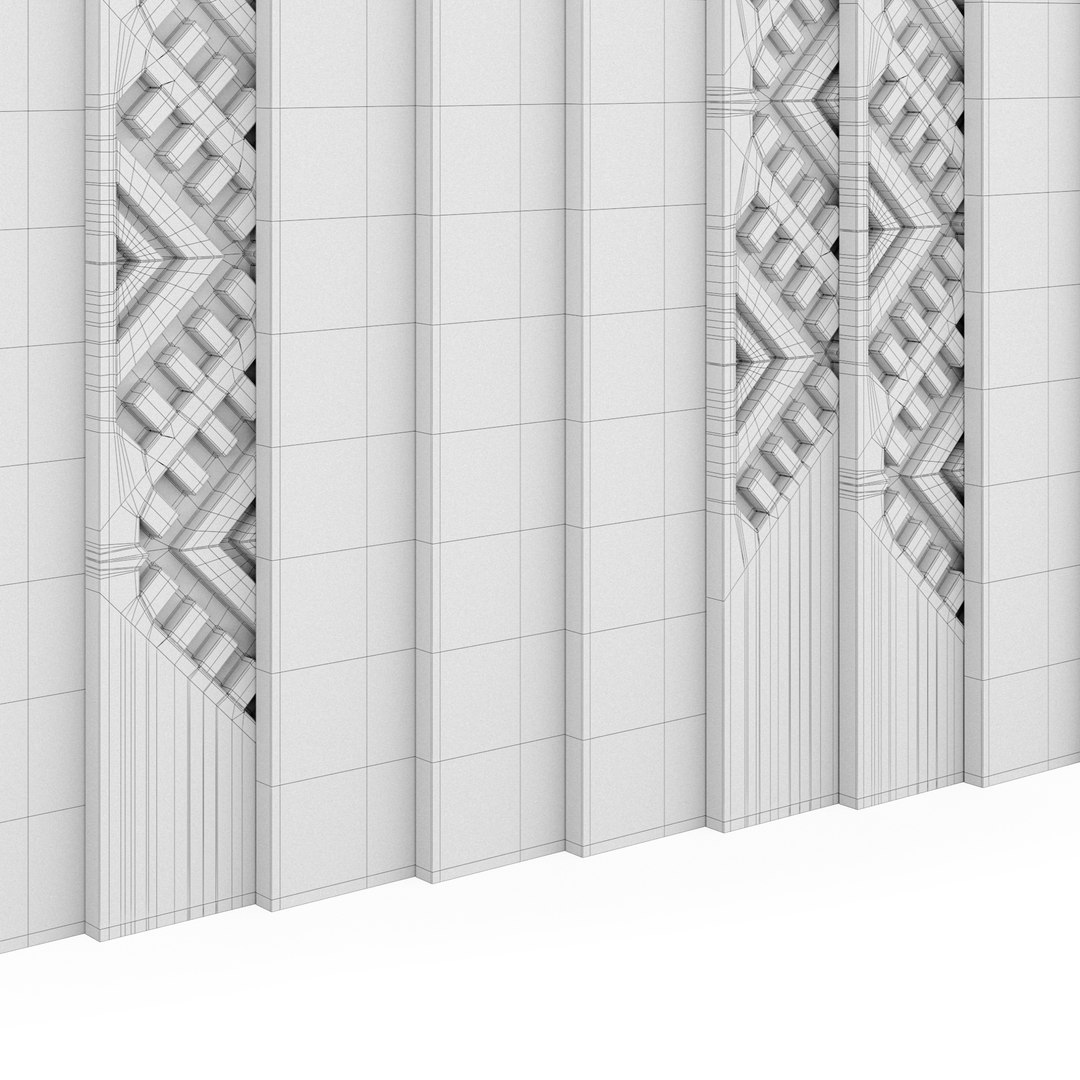 3D Model Ethno Rivne Wall Panels - TurboSquid 2197251