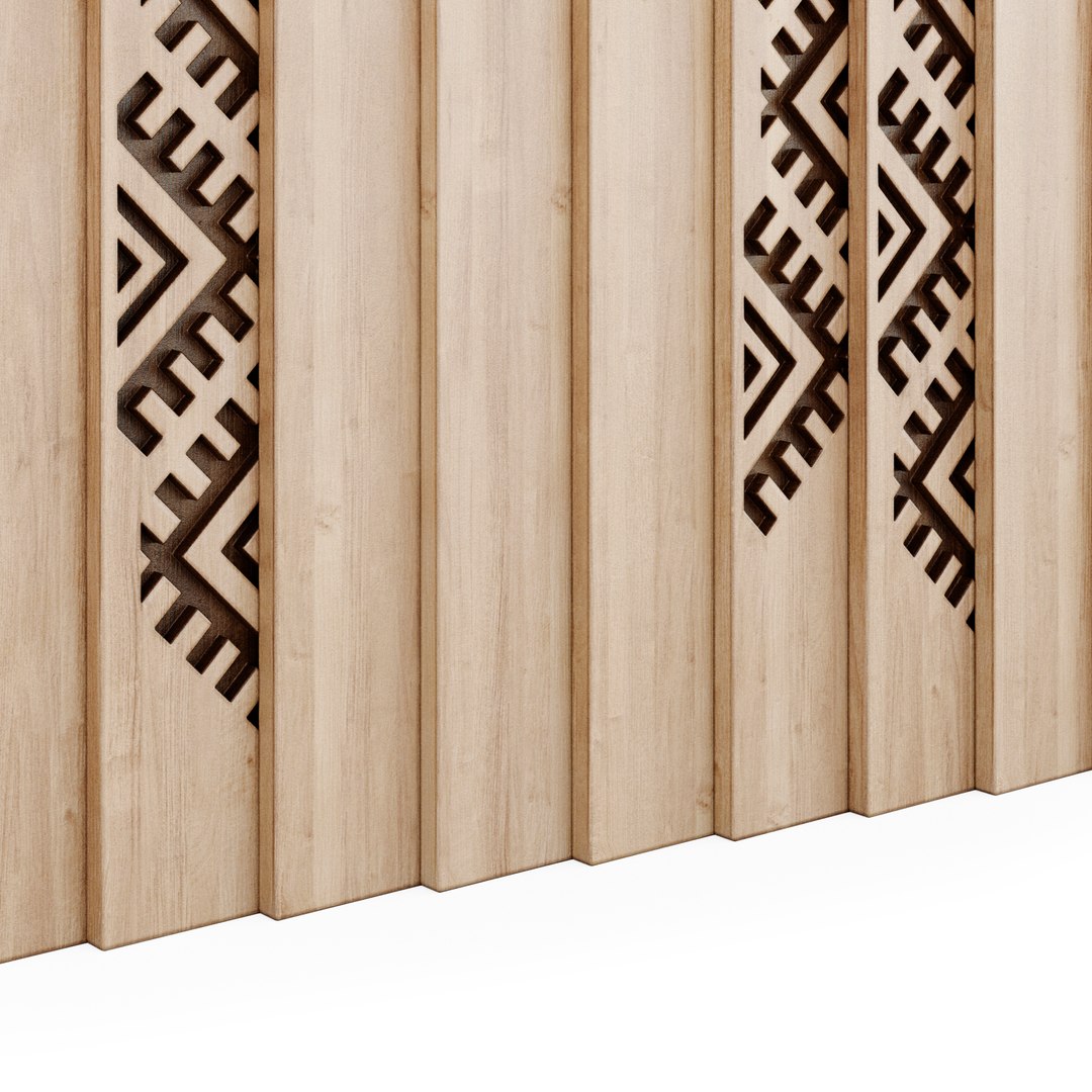 3D Model Ethno Rivne Wall Panels - TurboSquid 2197251