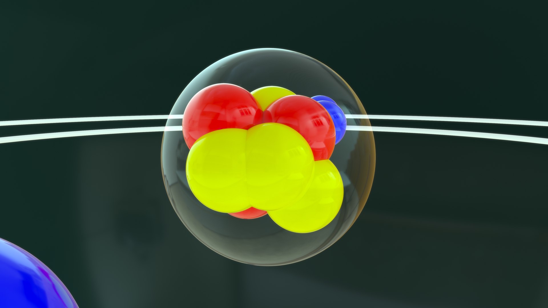 Lithium Atom model - TurboSquid 2130476