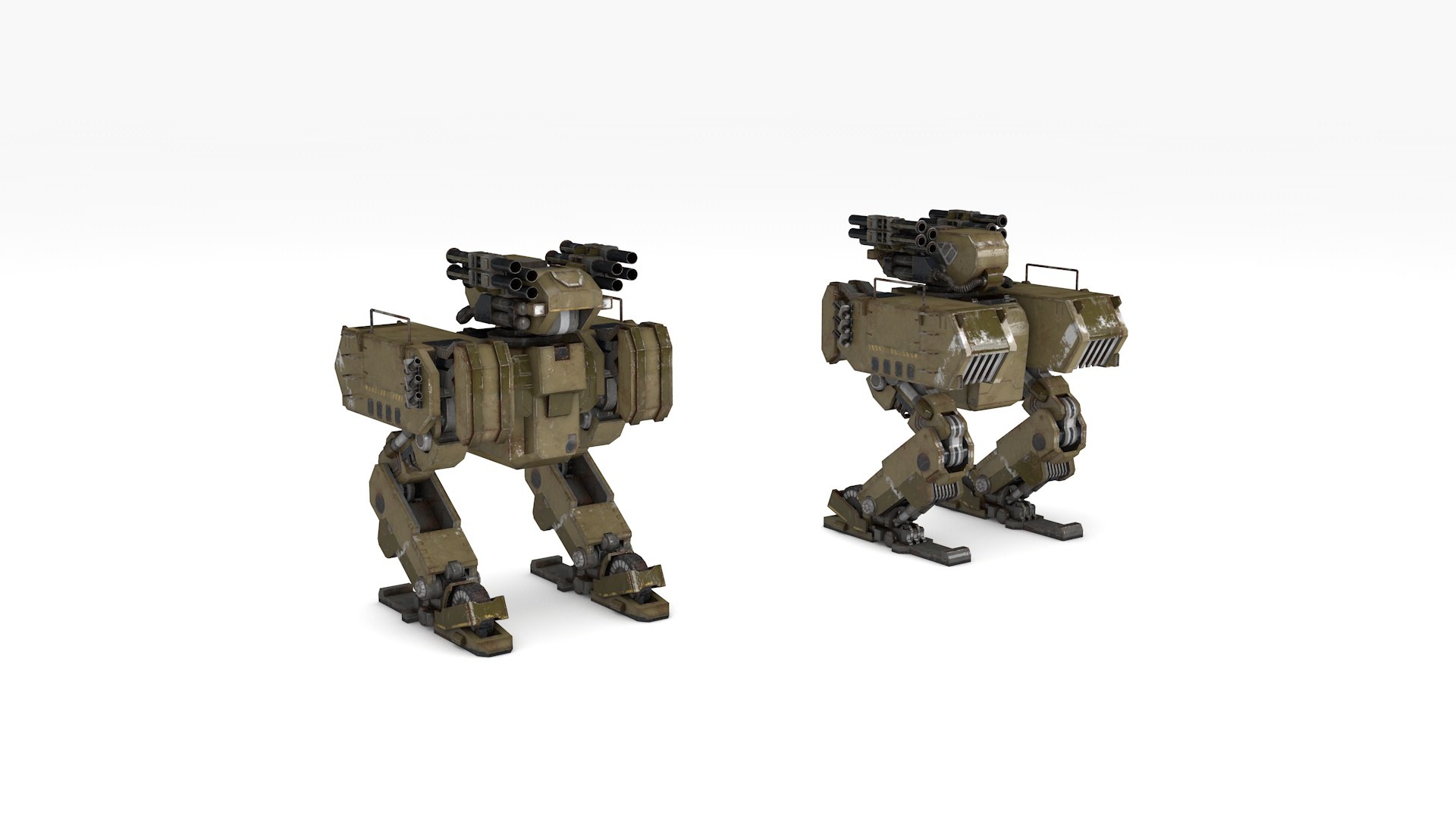 Mecha 3D Model - TurboSquid 2075018