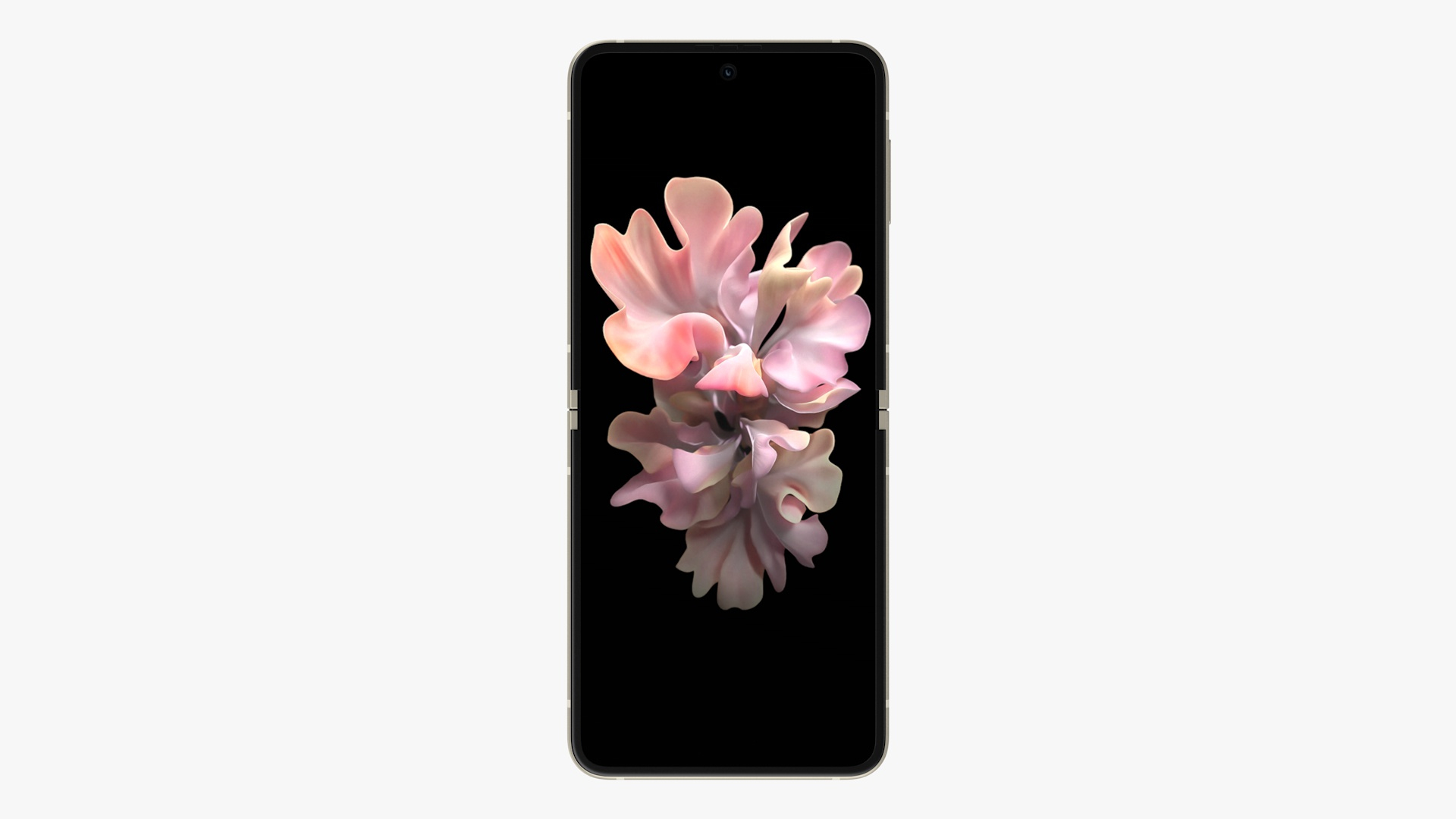 Samsung Galaxy Z Flip 3 Cream Model - TurboSquid 1772537