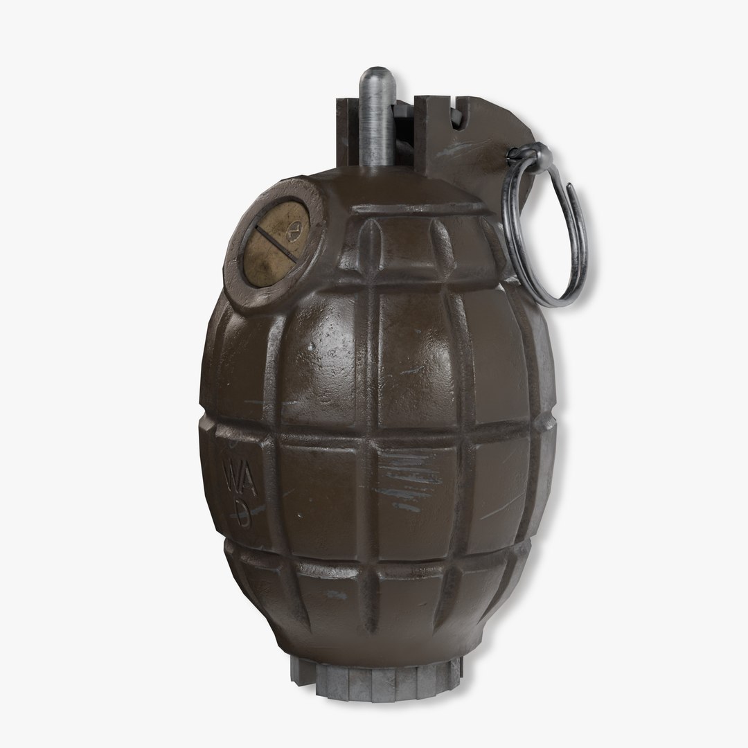 No36 Hand Grenade - Game And VFX-Ready 3D Model - TurboSquid 2215648