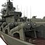 Missile Cruiser Moskva Warship 3d Model