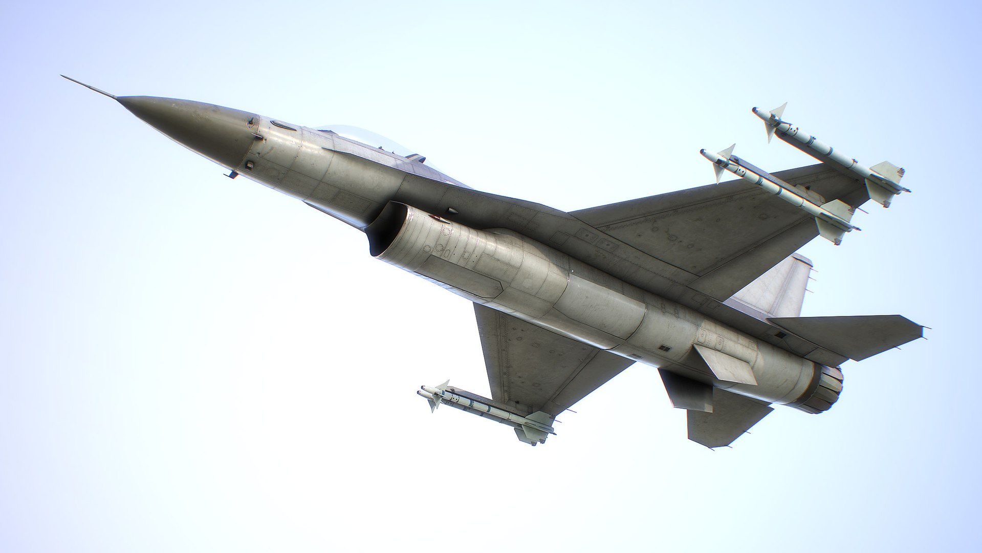 F-16 Fighting Falcon Game Ready 3D - TurboSquid 2100343