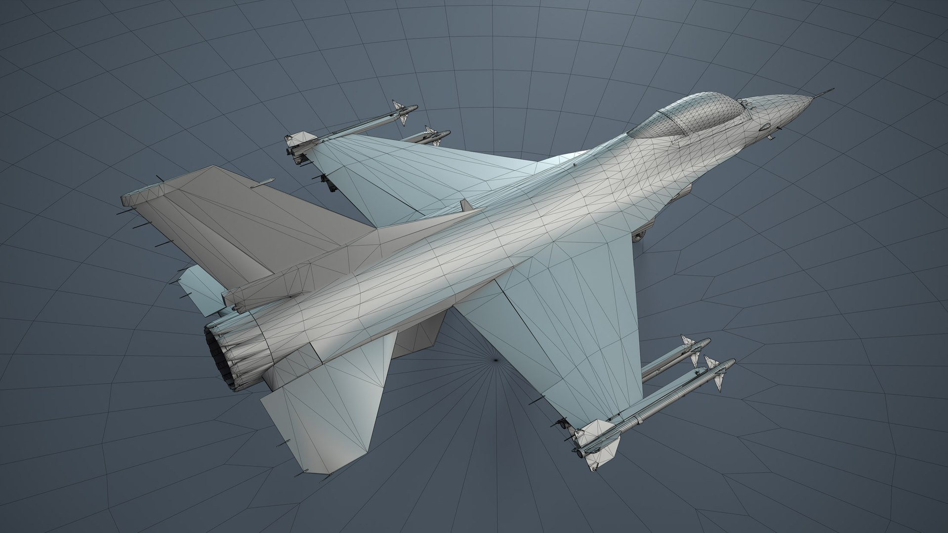 F-16 Fighting Falcon Game Ready 3D - TurboSquid 2100343