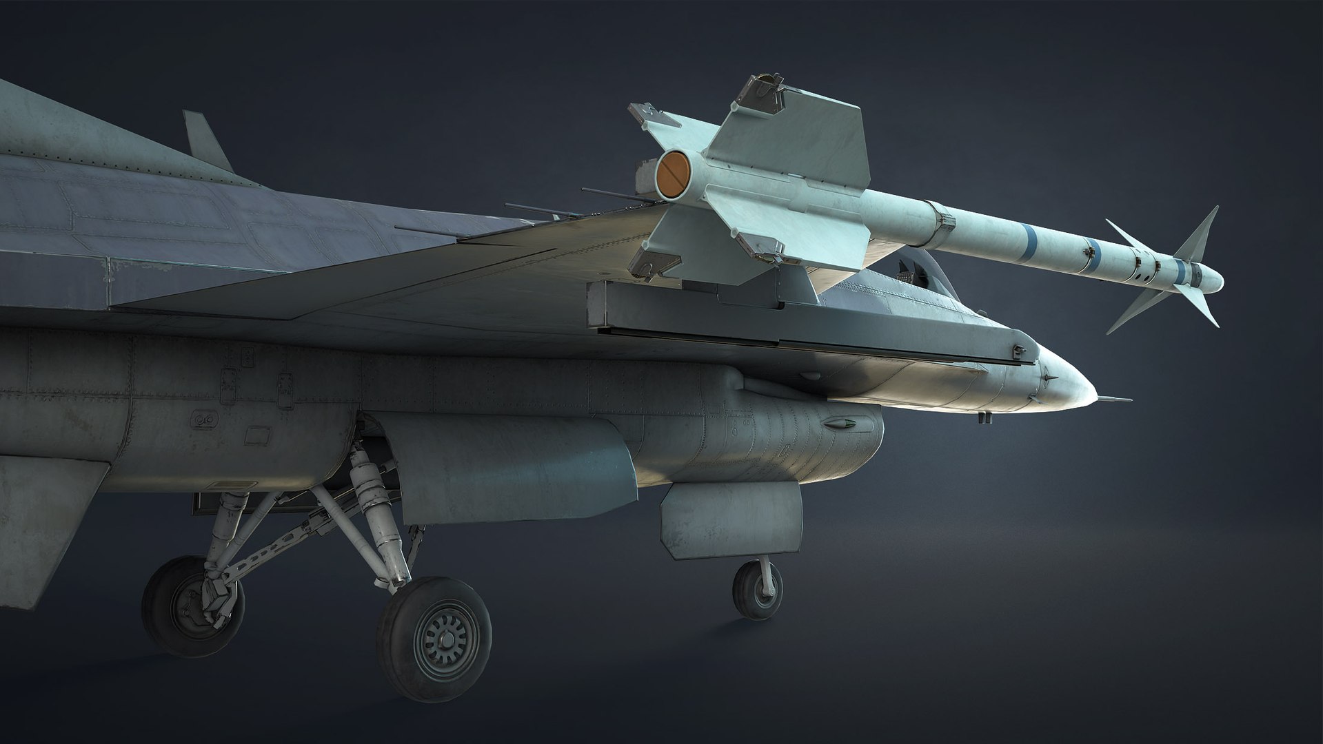 F-16 Fighting Falcon Game Ready 3D - TurboSquid 2100343