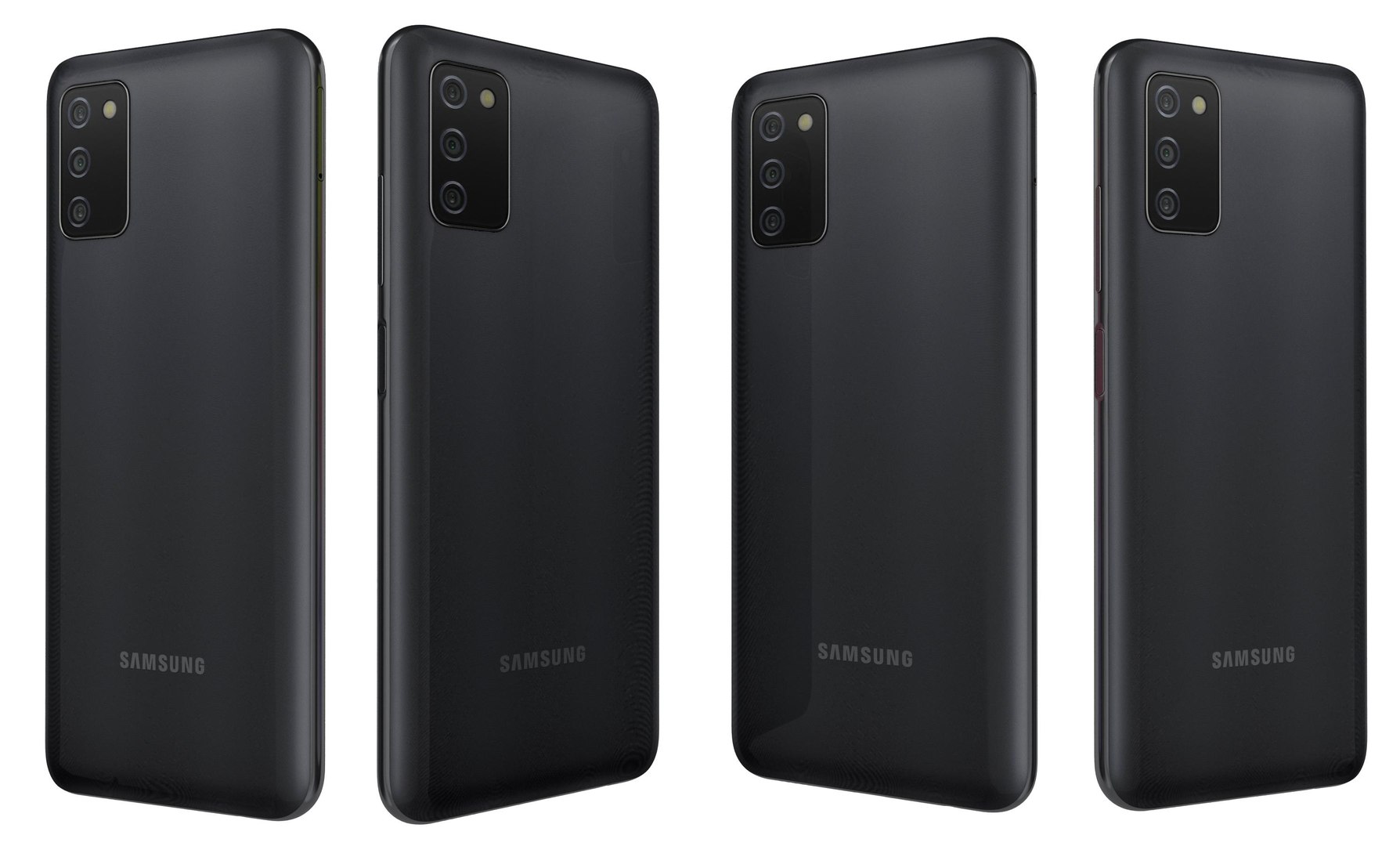 Samsung Galaxy A03s Black 3D Model - TurboSquid 1786714