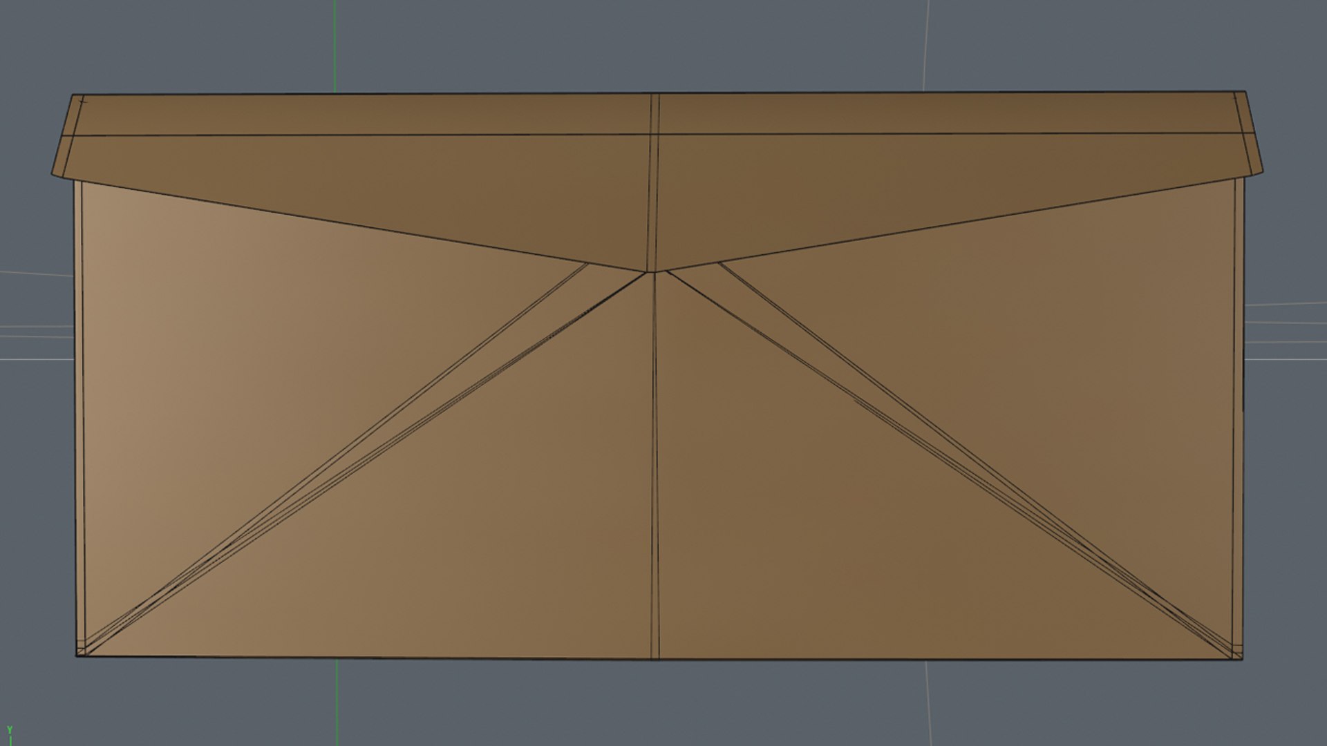 3D Envelope Size Dl Banker Model - TurboSquid 1317913