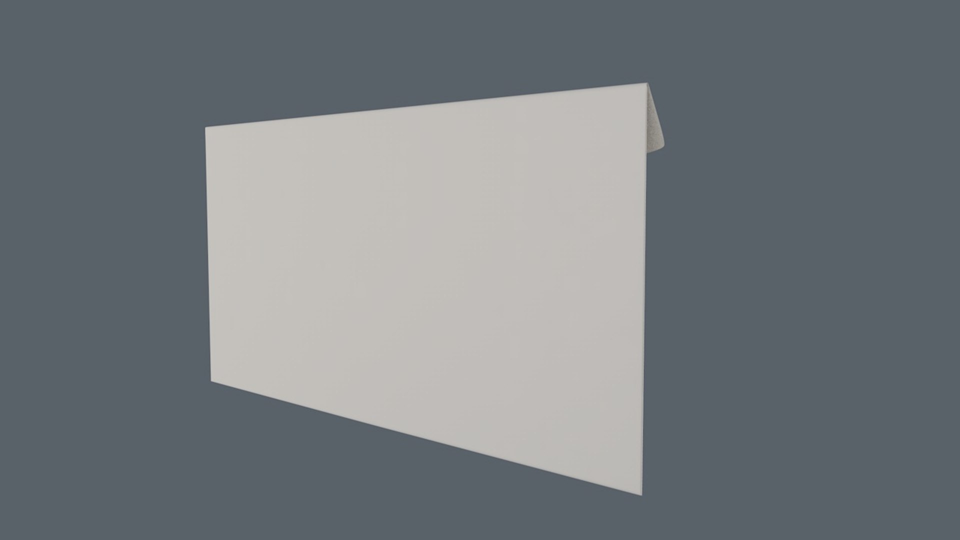 3D Envelope Size Dl Banker Model - TurboSquid 1317913