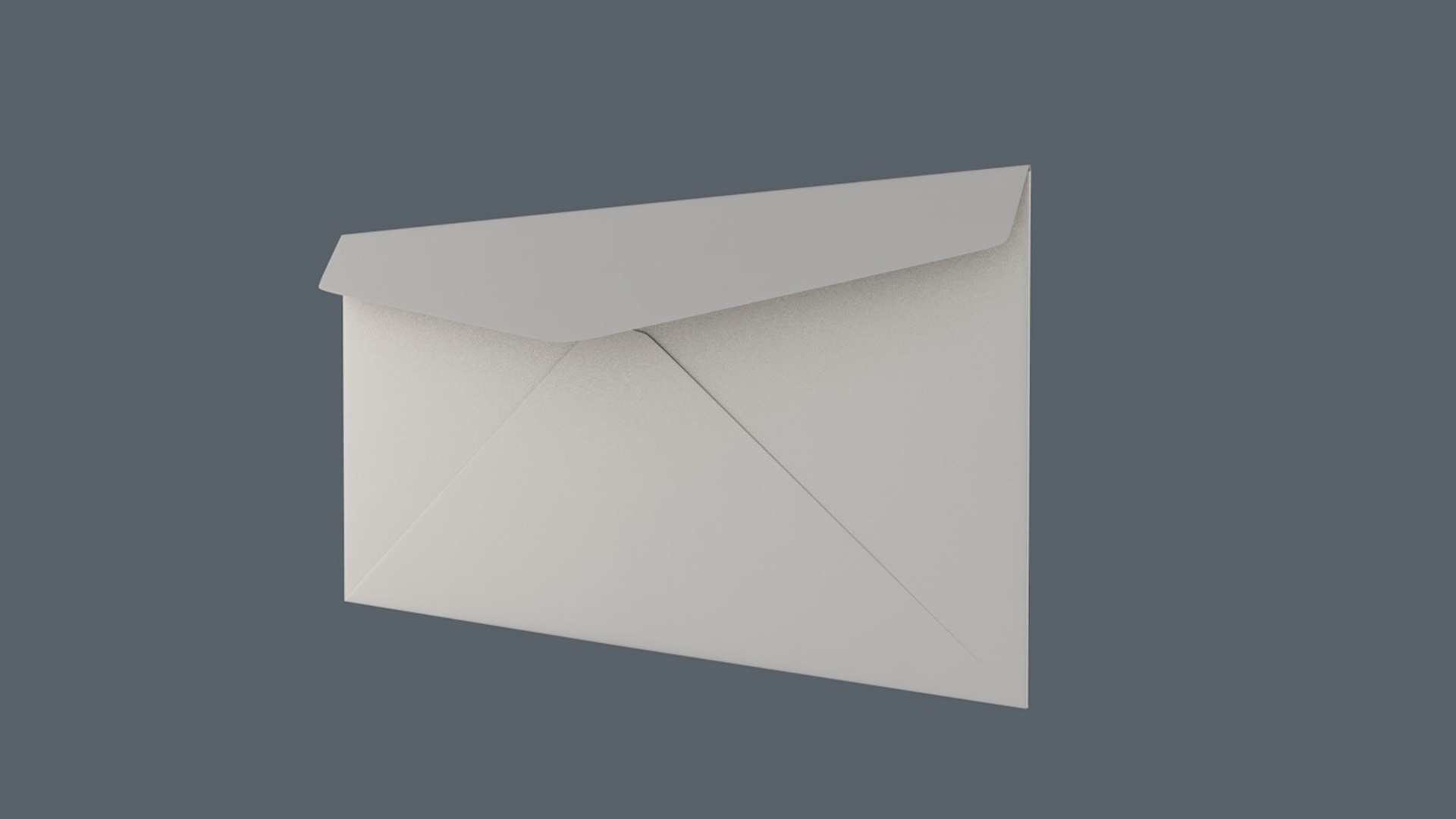 3D Envelope Size Dl Banker Model - TurboSquid 1317913