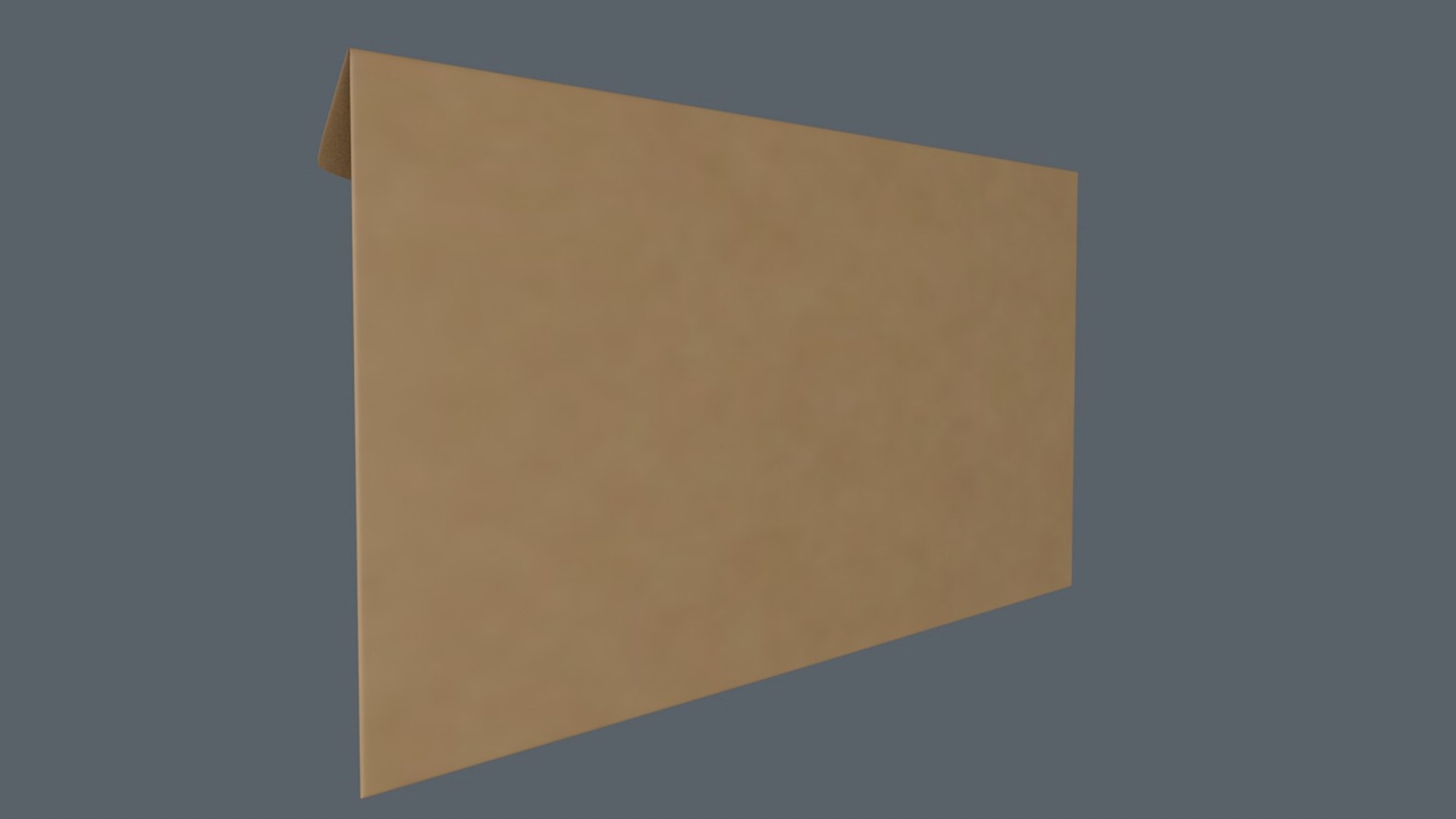 3D Envelope Size Dl Banker Model - TurboSquid 1317913