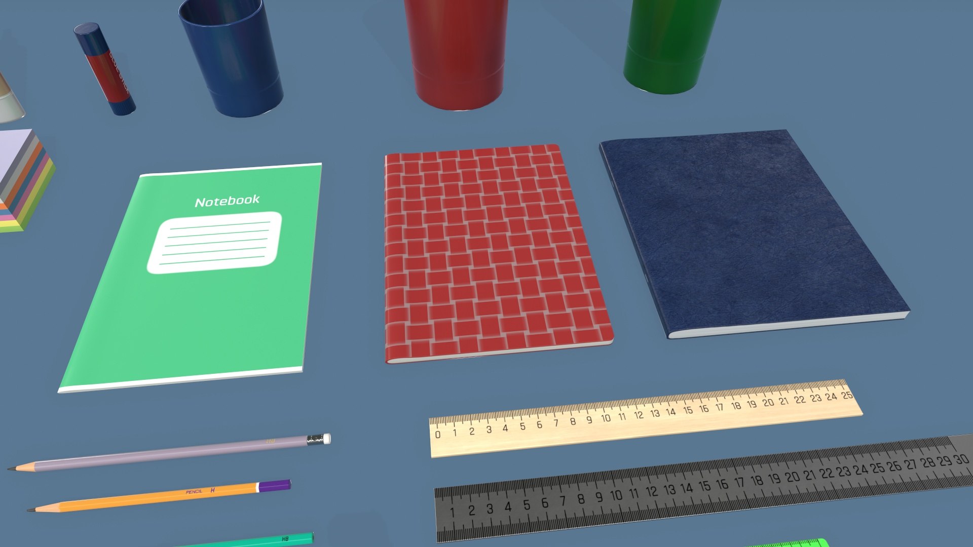Stationery 3D Model - TurboSquid 1820512