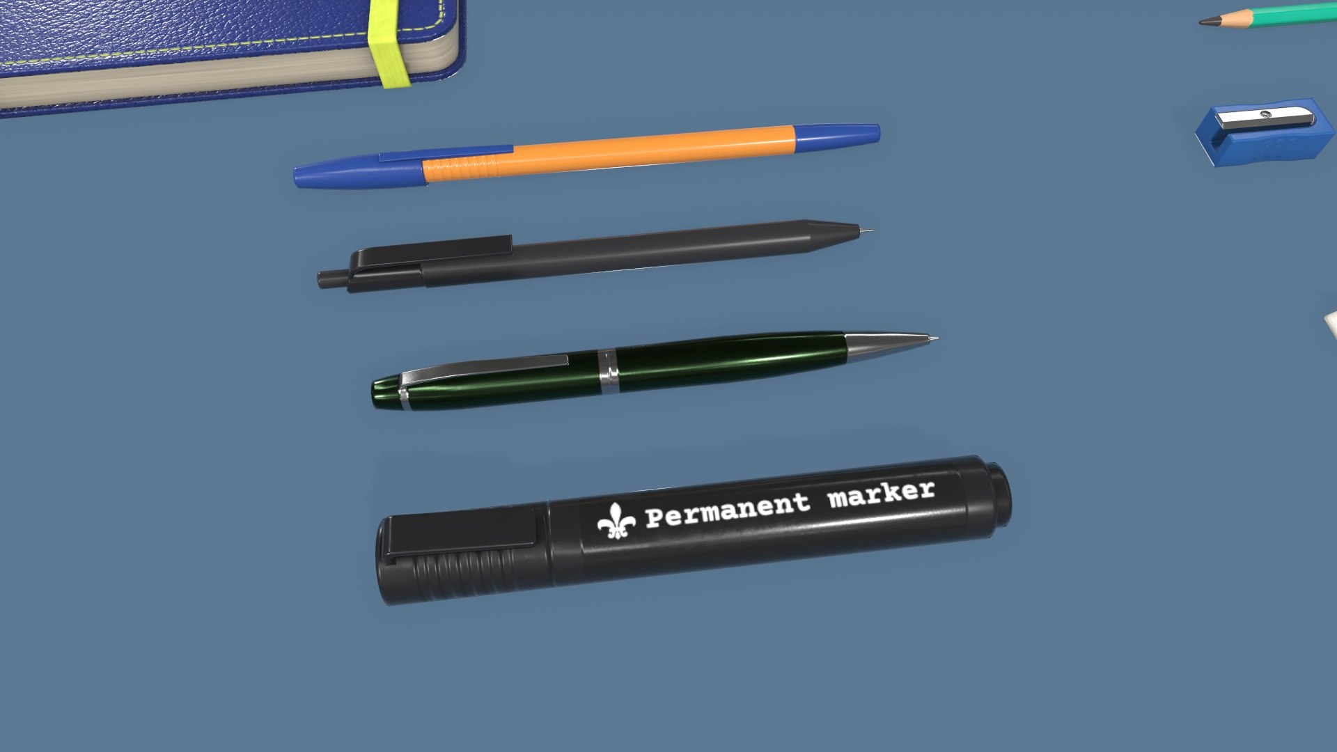 Stationery 3D Model - TurboSquid 1820512