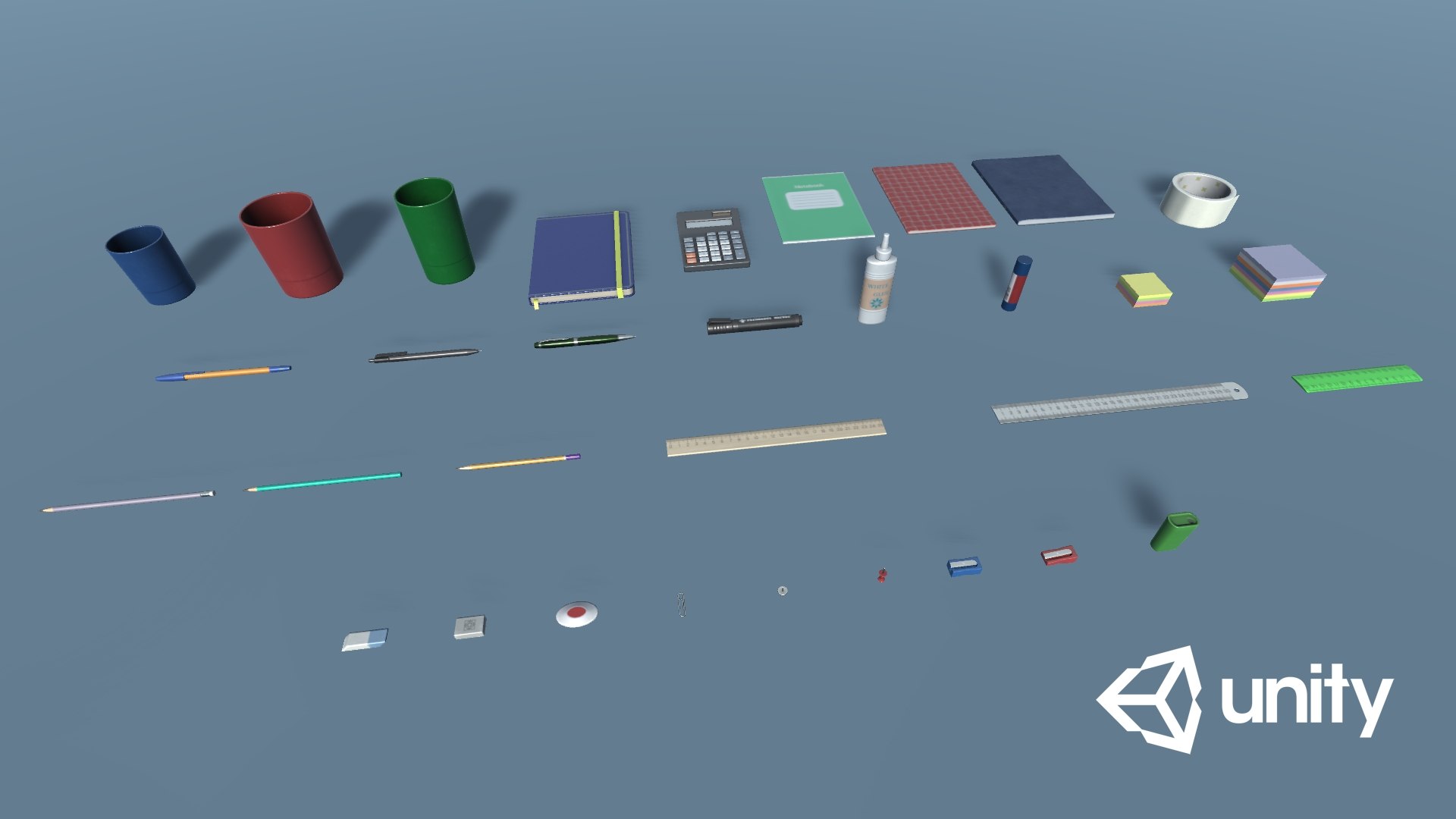 Stationery 3D Model - TurboSquid 1820512