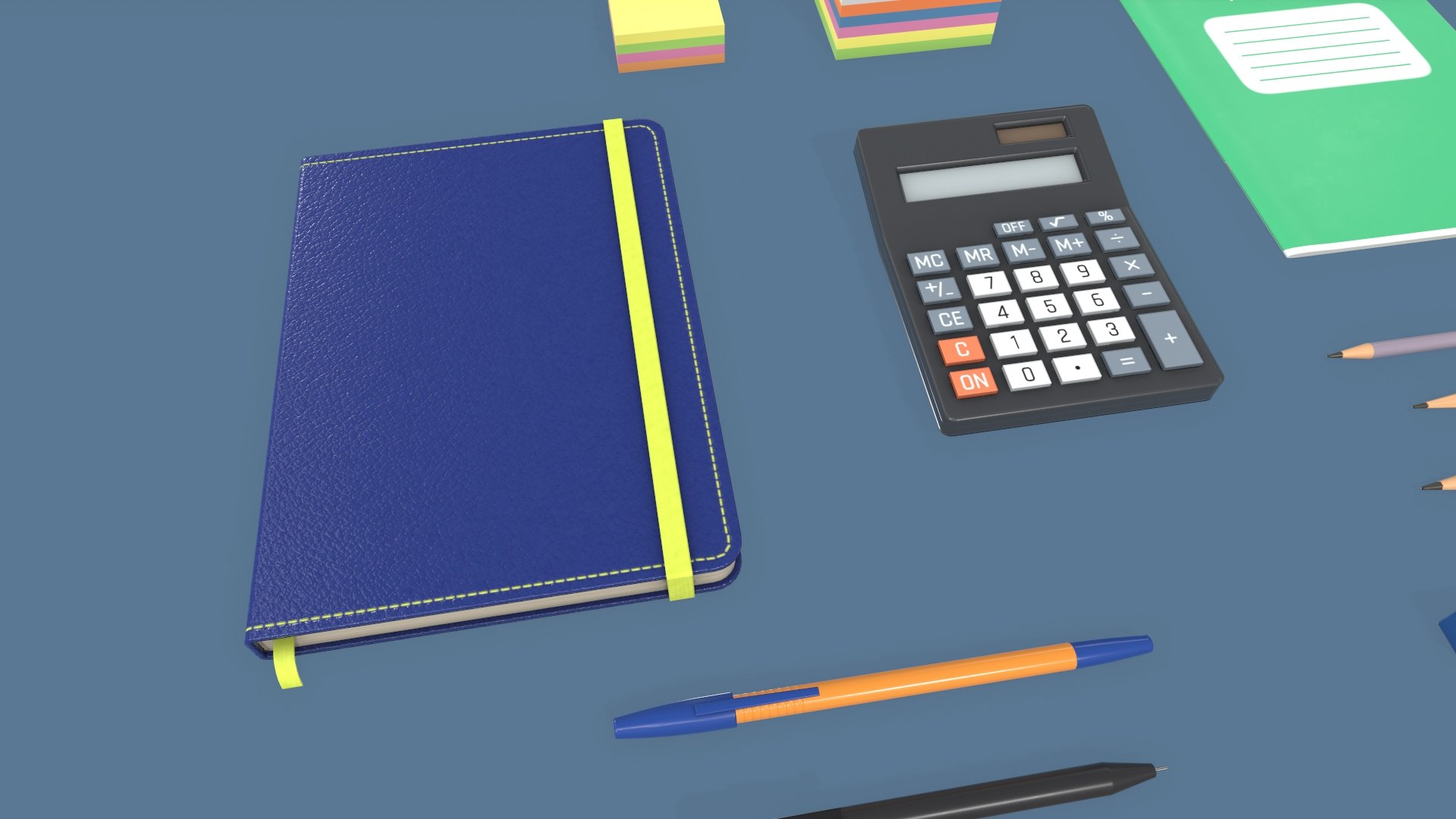 Stationery 3D Model - TurboSquid 1820512
