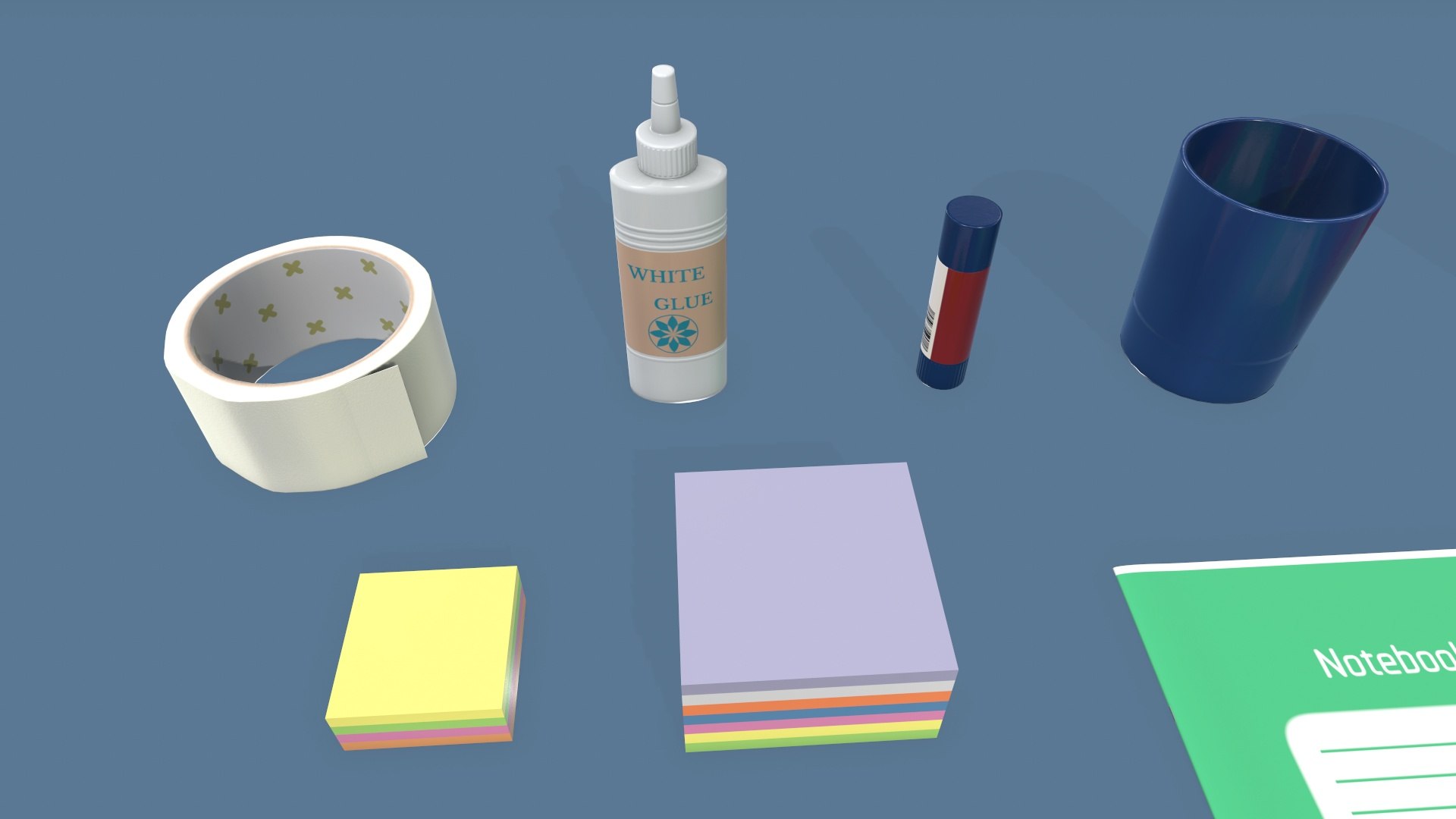 Stationery 3D Model - TurboSquid 1820512