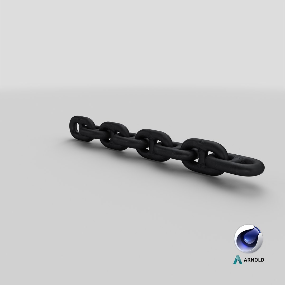 Anchor Chain Segment V2 3D model - TurboSquid 2050811