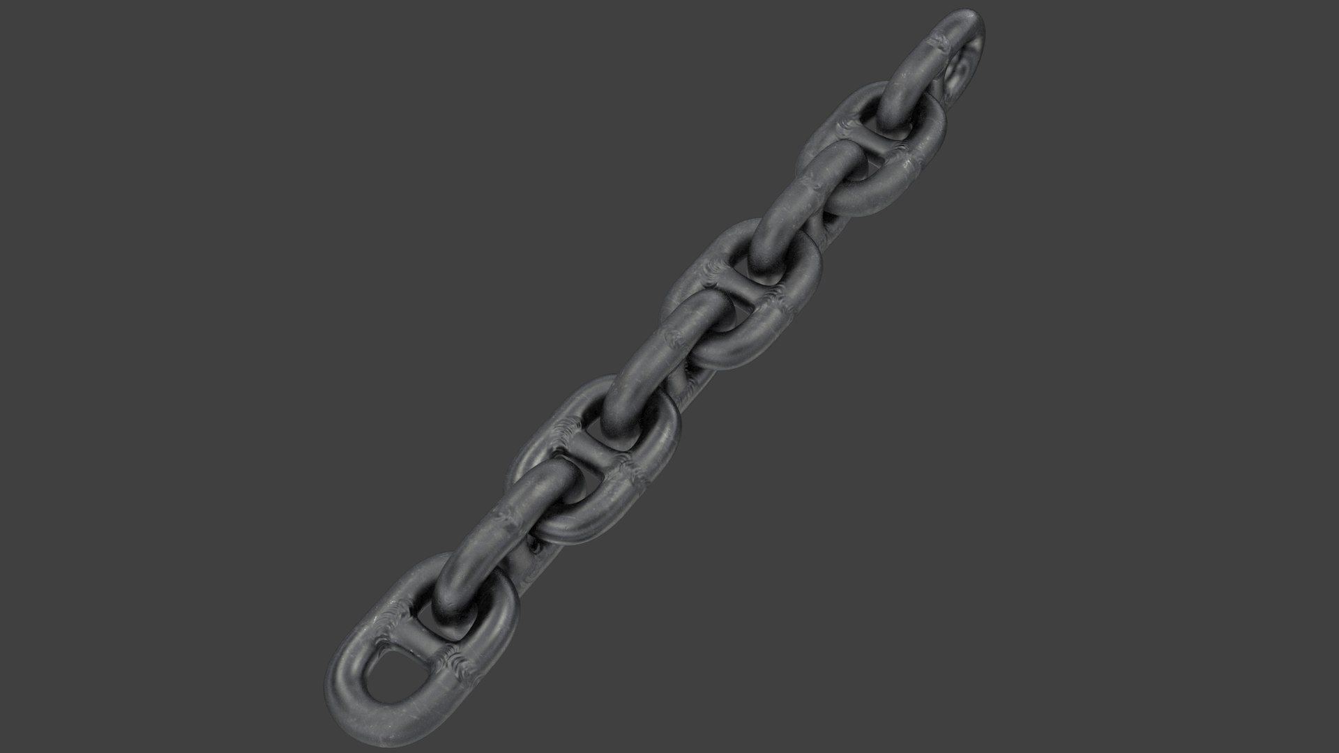Anchor Chain Segment V2 3D model - TurboSquid 2050811