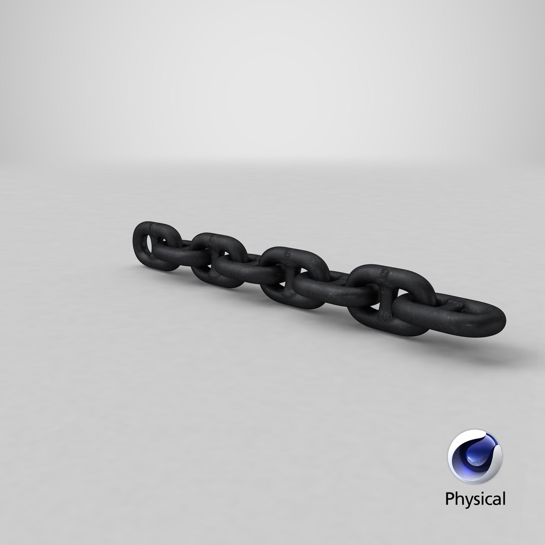 Anchor Chain Segment V2 3D model - TurboSquid 2050811
