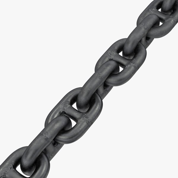 Anchor Chain Segment V2 3D model - TurboSquid 2050811