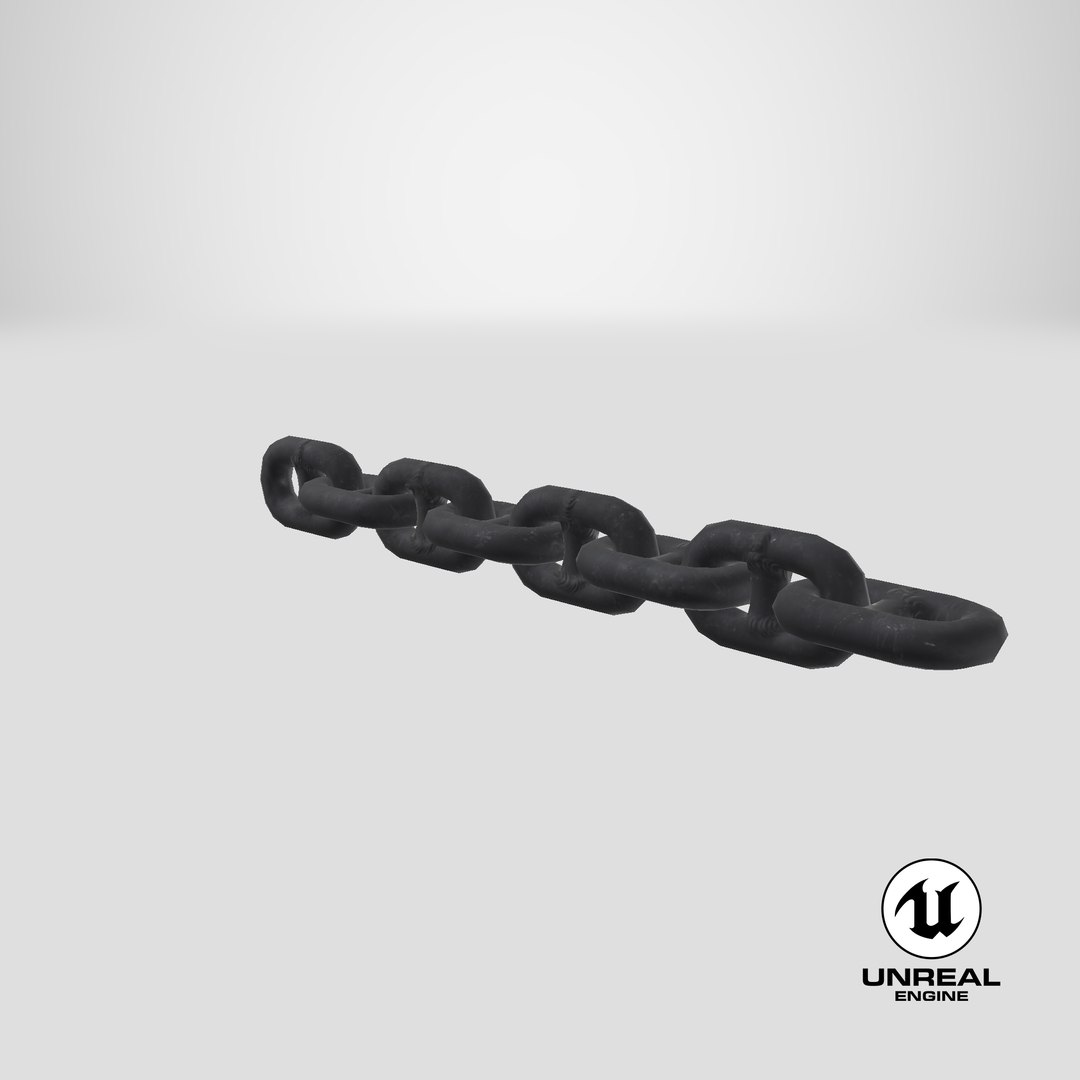 Anchor Chain Segment V2 3D model - TurboSquid 2050811