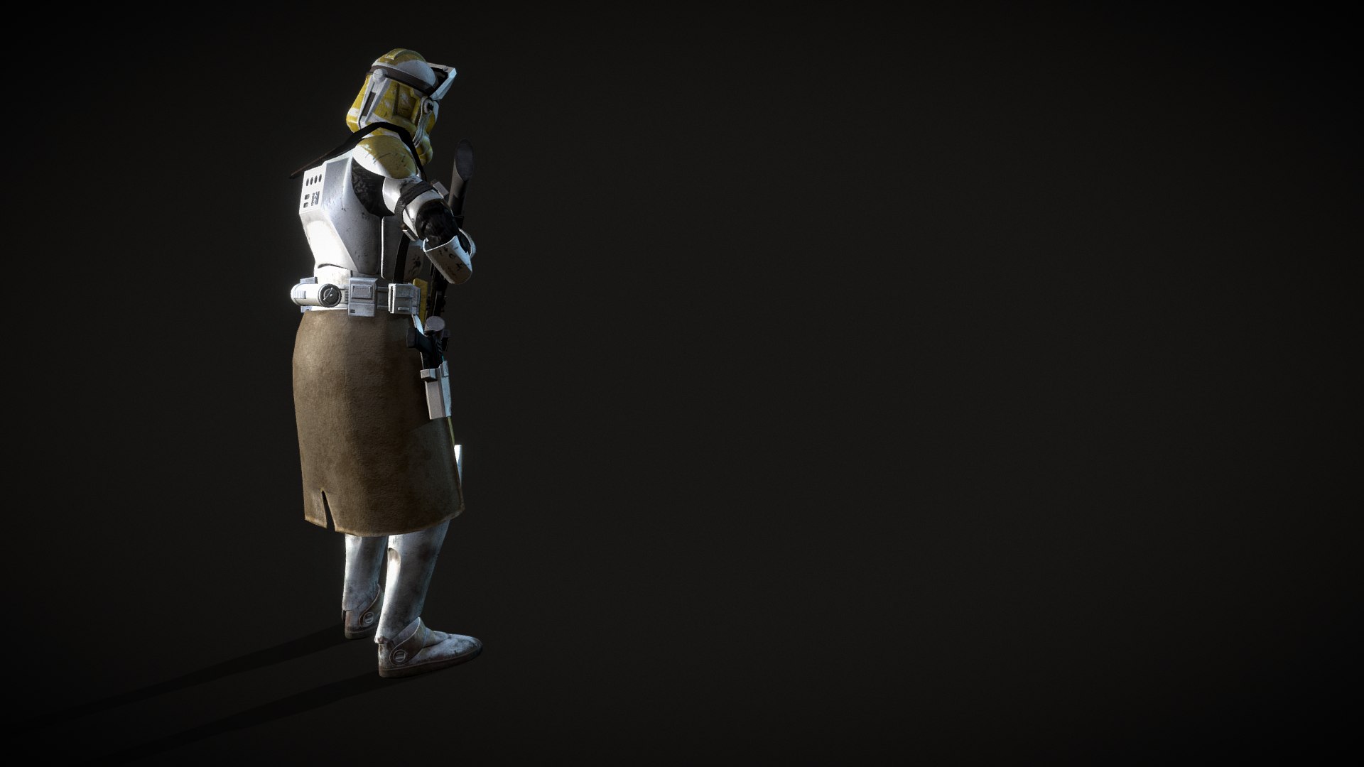Clone Commander Bly 3D Model - TurboSquid 2391620