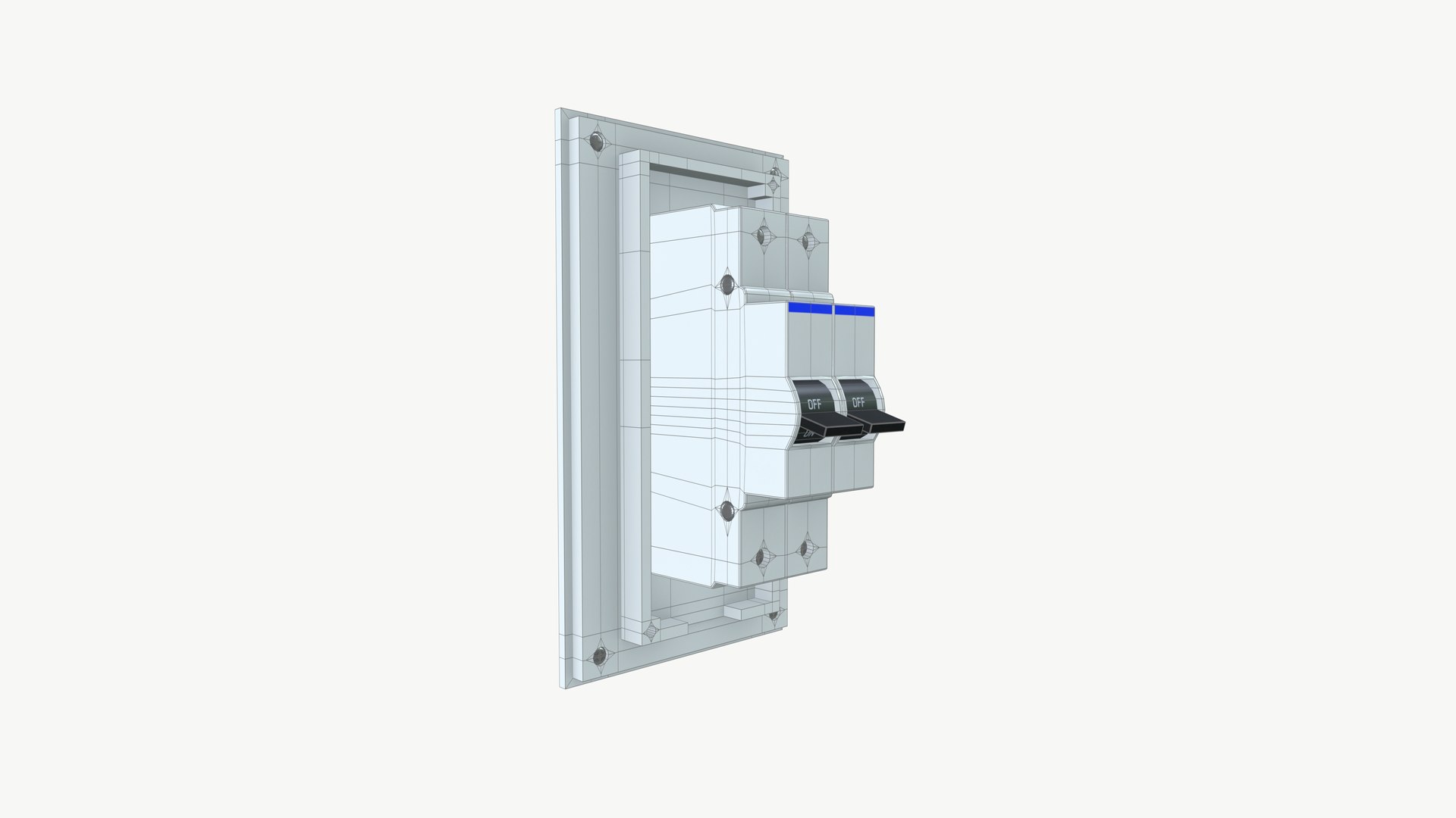 MCB Switch 3D - TurboSquid 2386875