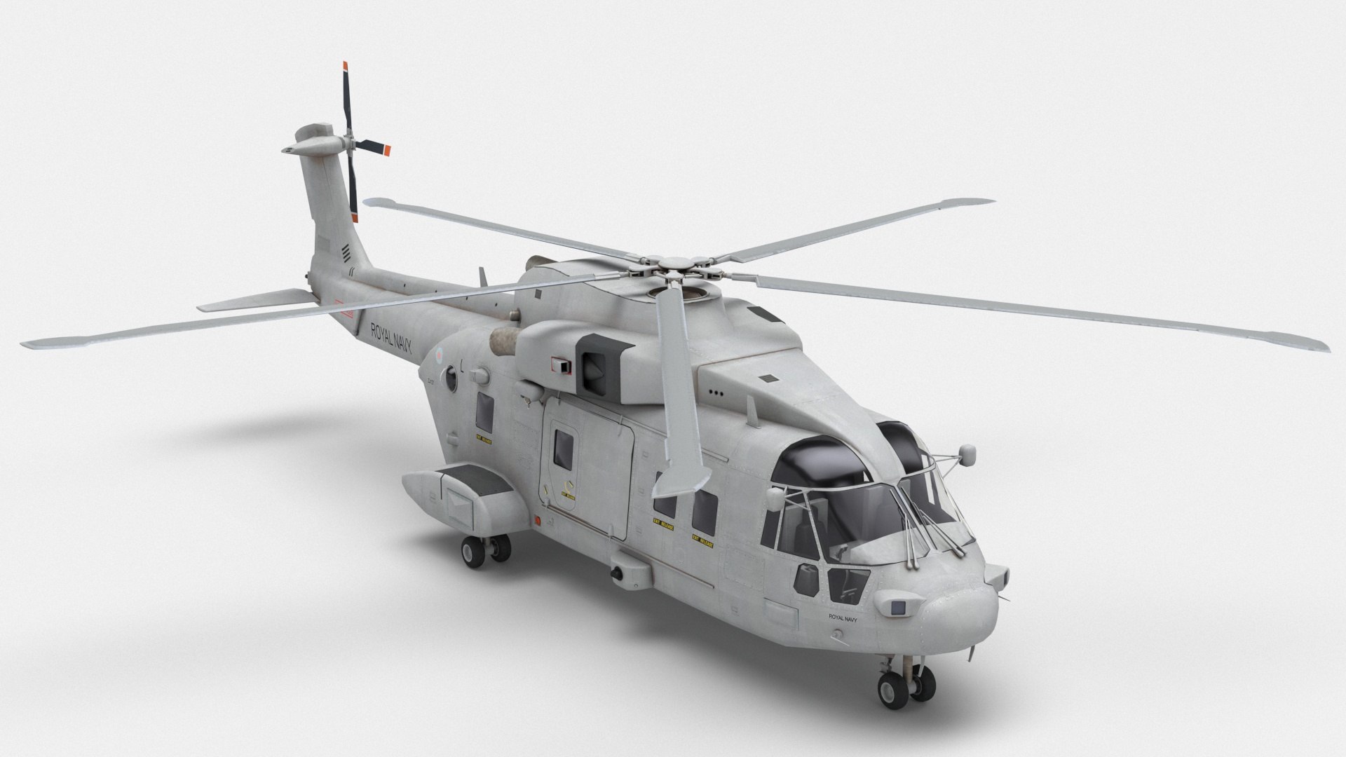 Merlin Hc4 3D Model - TurboSquid 1583689