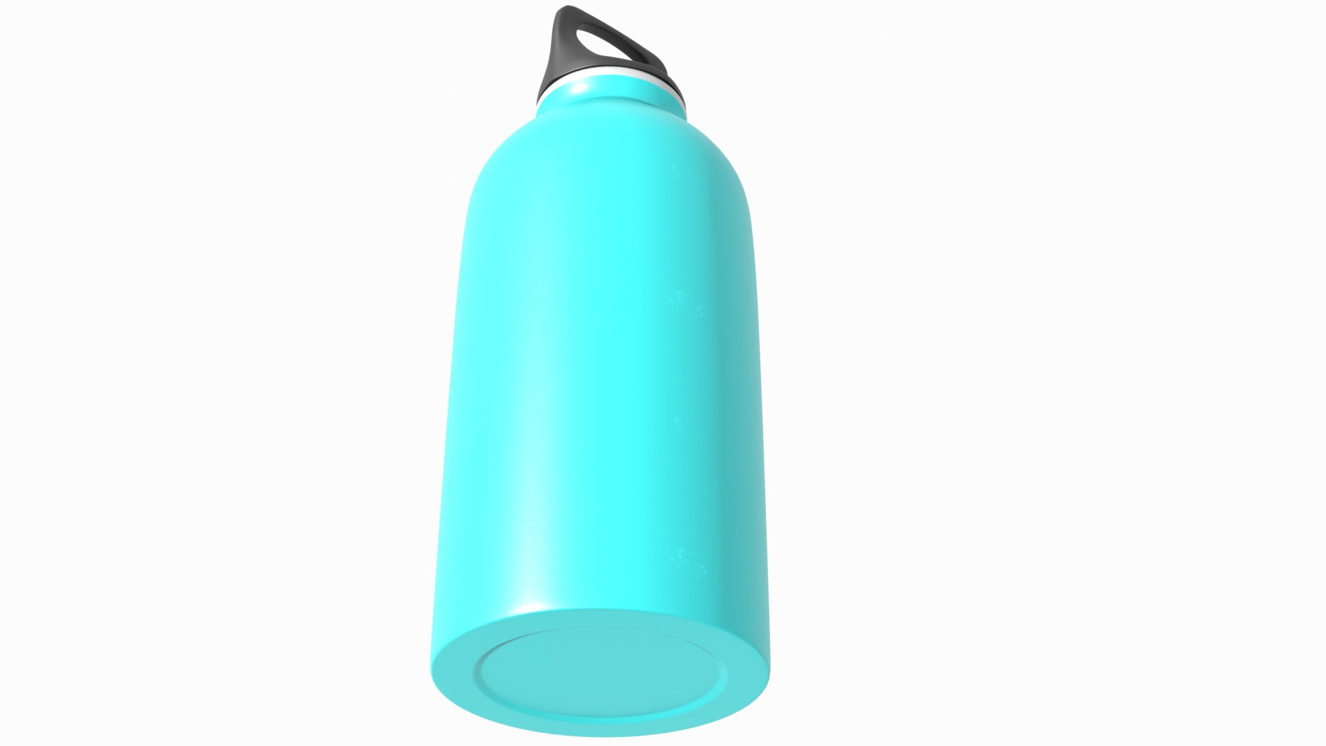 3D Light Blue Flask Model - TurboSquid 1784284