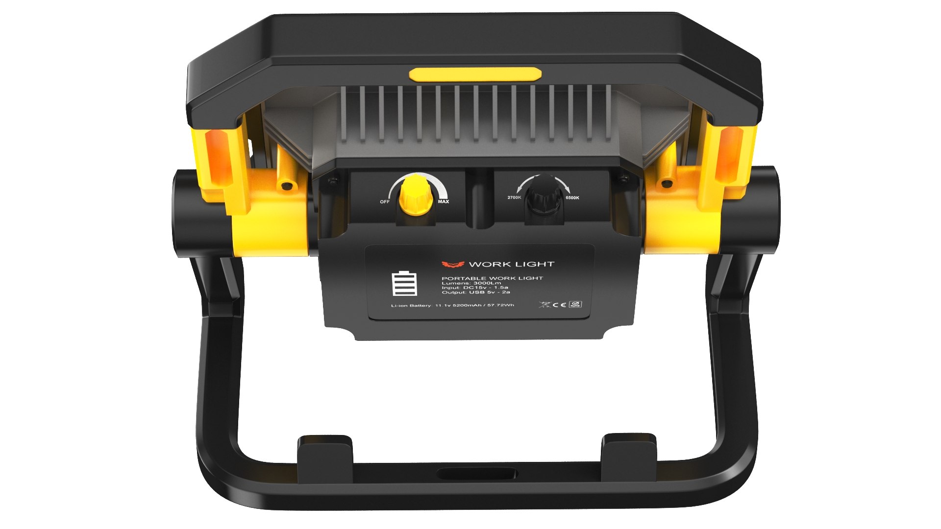 3D Detailed Mobile Construction Light - TurboSquid 2109488