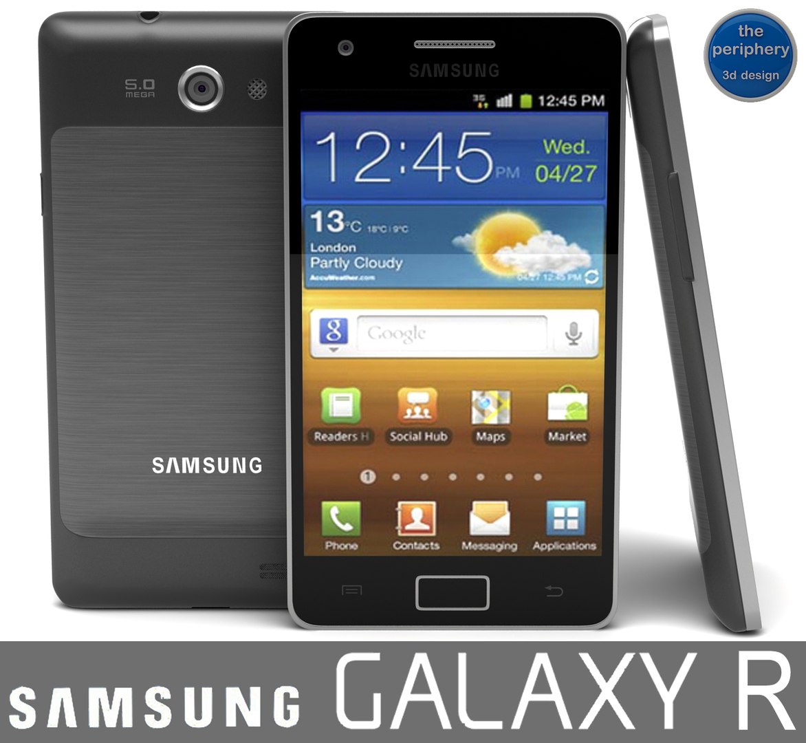 Maya Samsung Galaxy R Smartphone