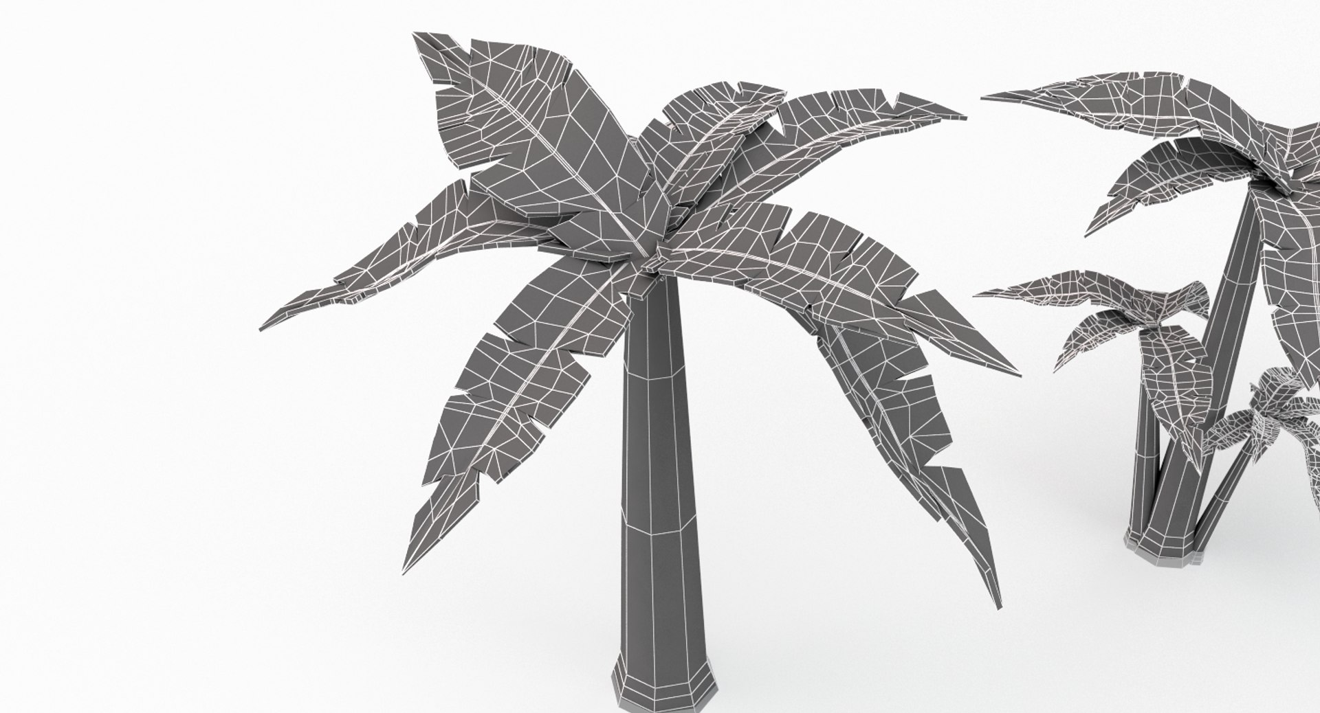 Cartoon Palm Tree V2 3D Model - TurboSquid 1237316