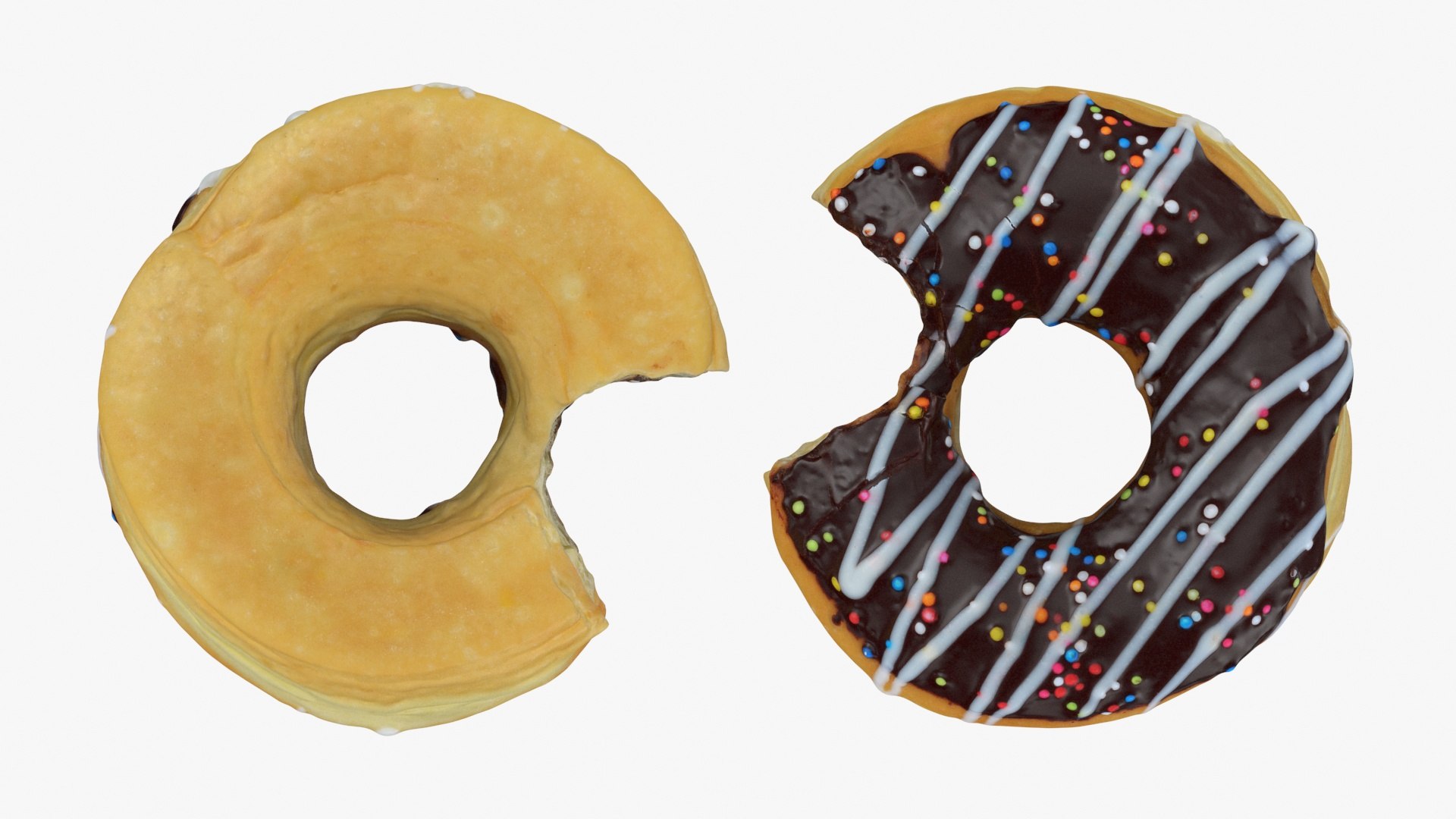 3D Bite Donut Collection - TurboSquid 2194730