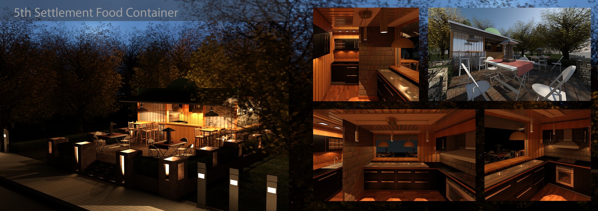 Free Container Design Restaurant 3D Model - TurboSquid 1527618