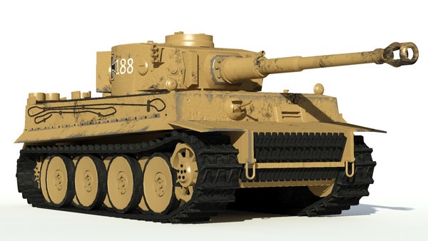 3D tiger tank model - TurboSquid 1472929