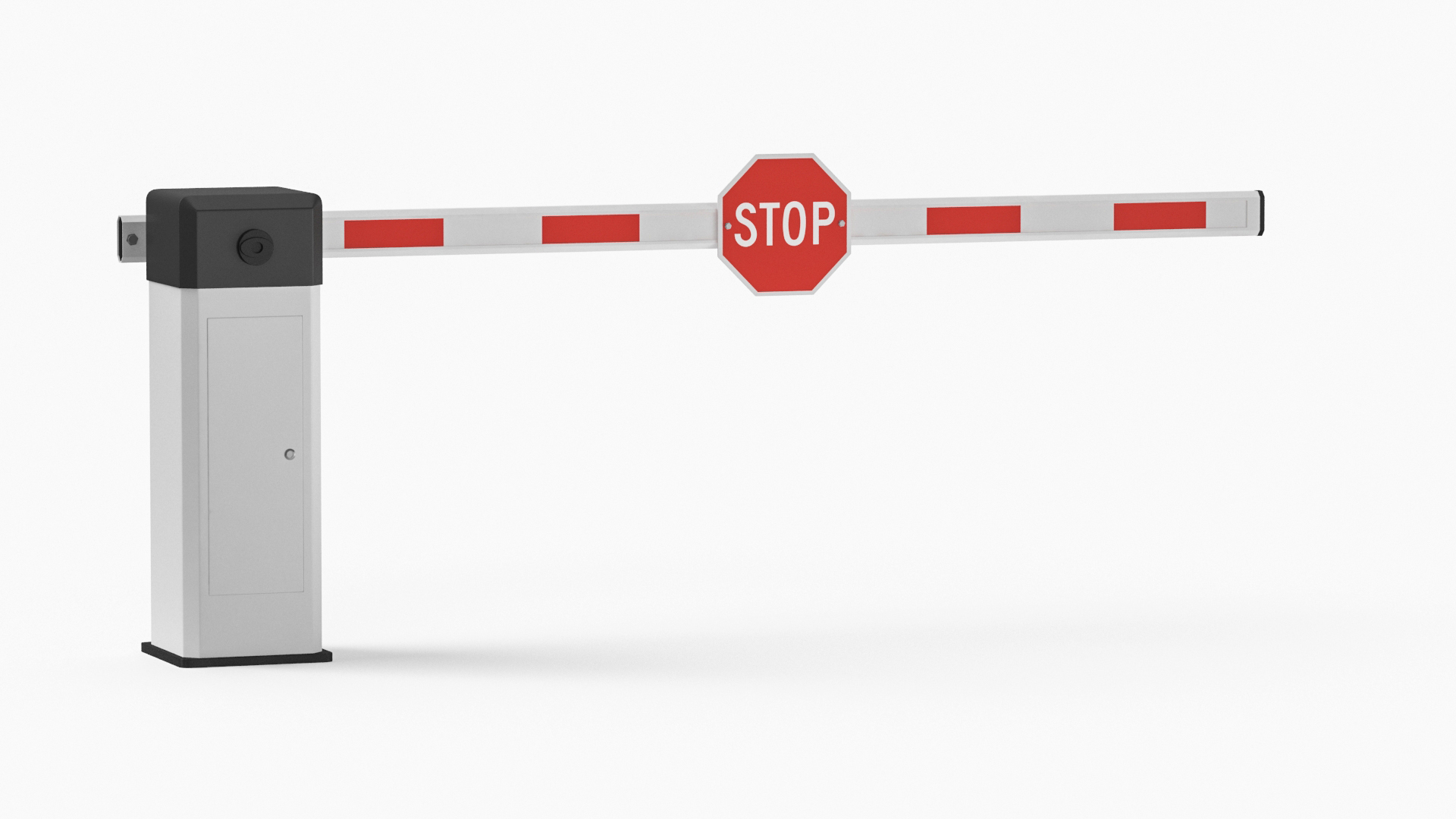 Car Barrier Gate 02 3D - TurboSquid 2042292