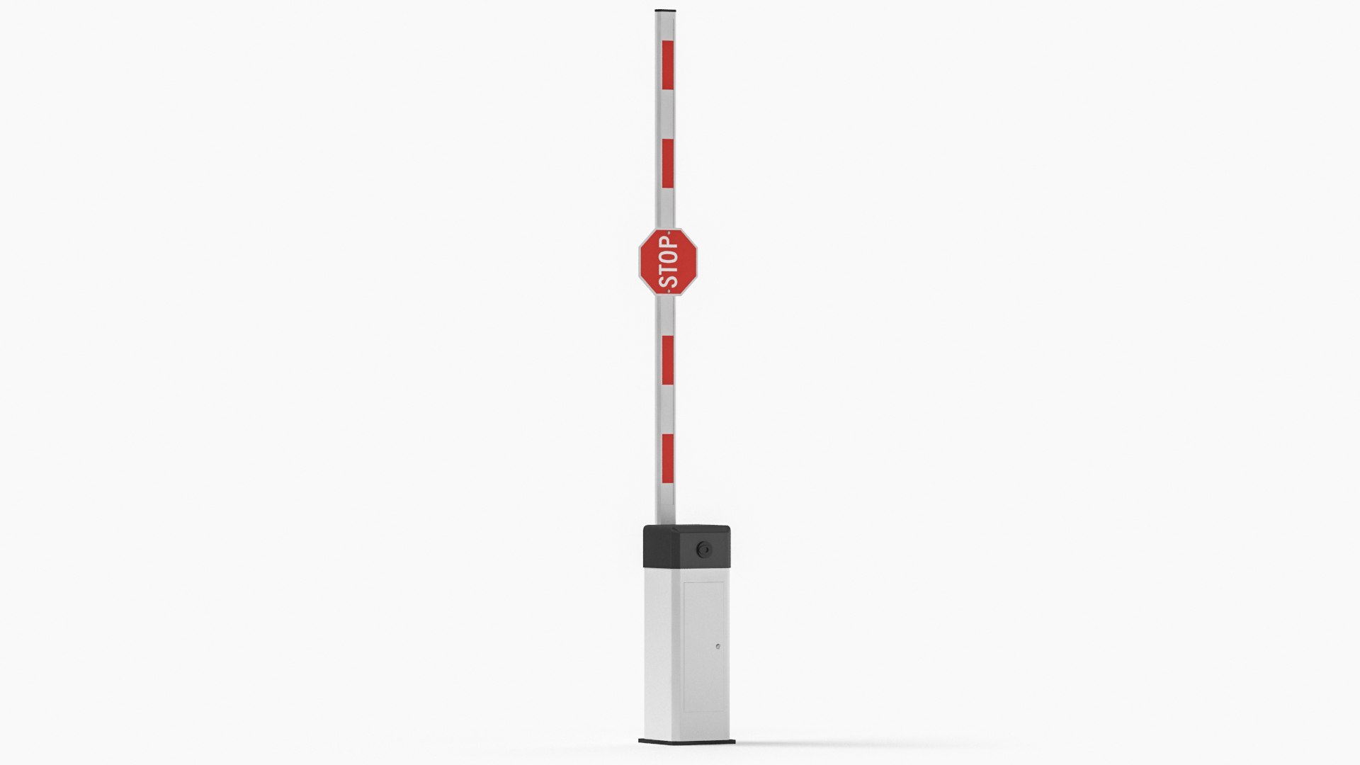 Car Barrier Gate 02 3D - TurboSquid 2042292
