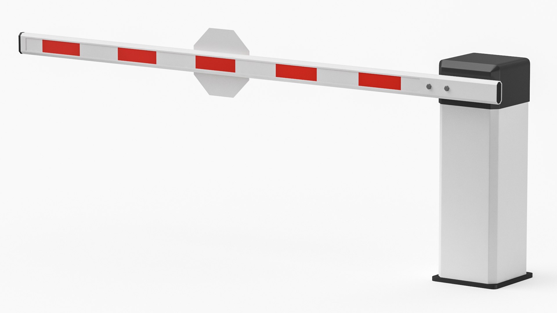 Car Barrier Gate 02 3D - TurboSquid 2042292