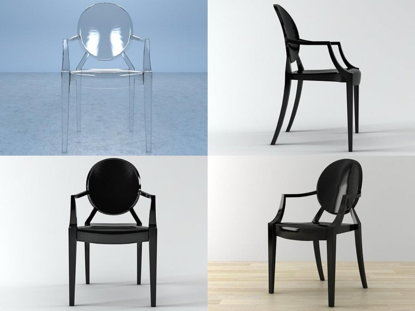 Louis Ghost 3D Model - TurboSquid 1185432