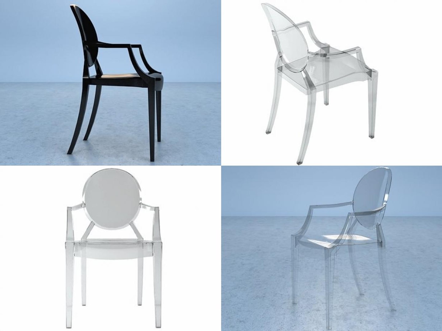 Louis Ghost 3D Model - TurboSquid 1185432