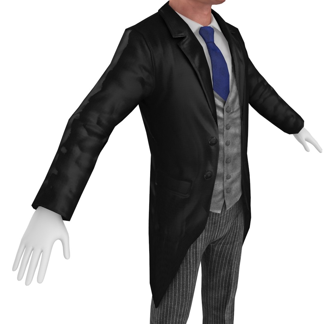 3D Butler Model - TurboSquid 1289200