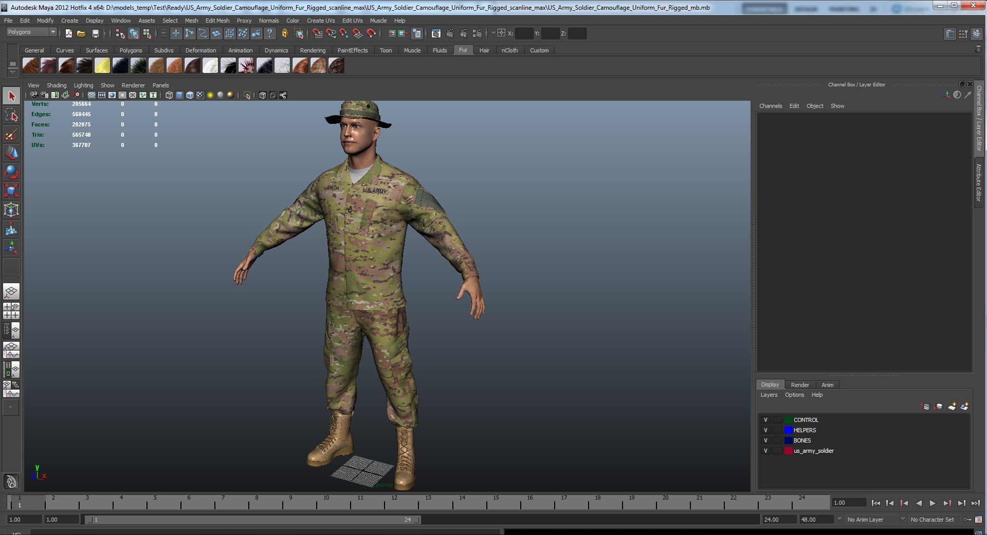 3D model army soldier camouflage uniform - TurboSquid 1436325